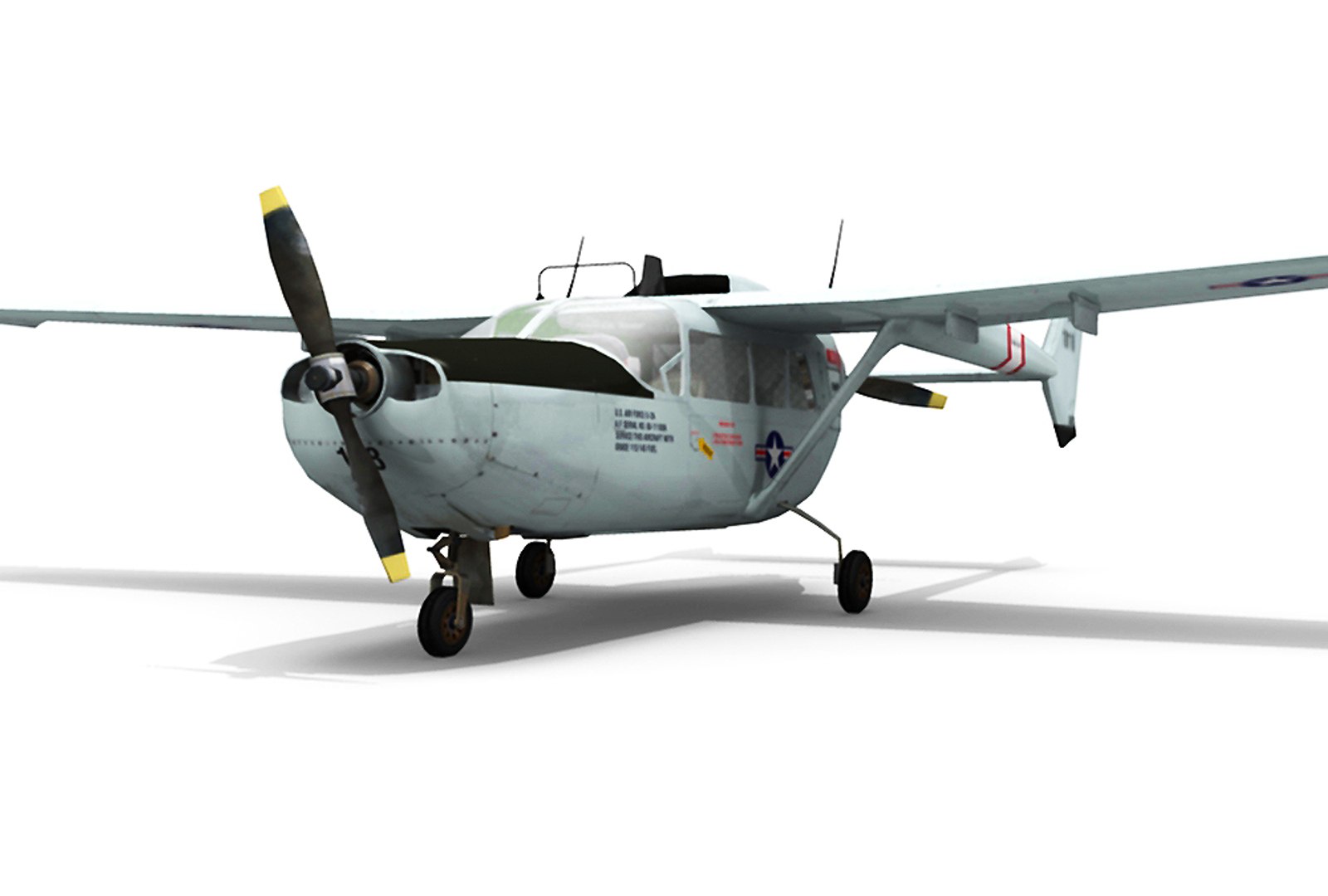 Cessna O2-a Skymaster 3d Max