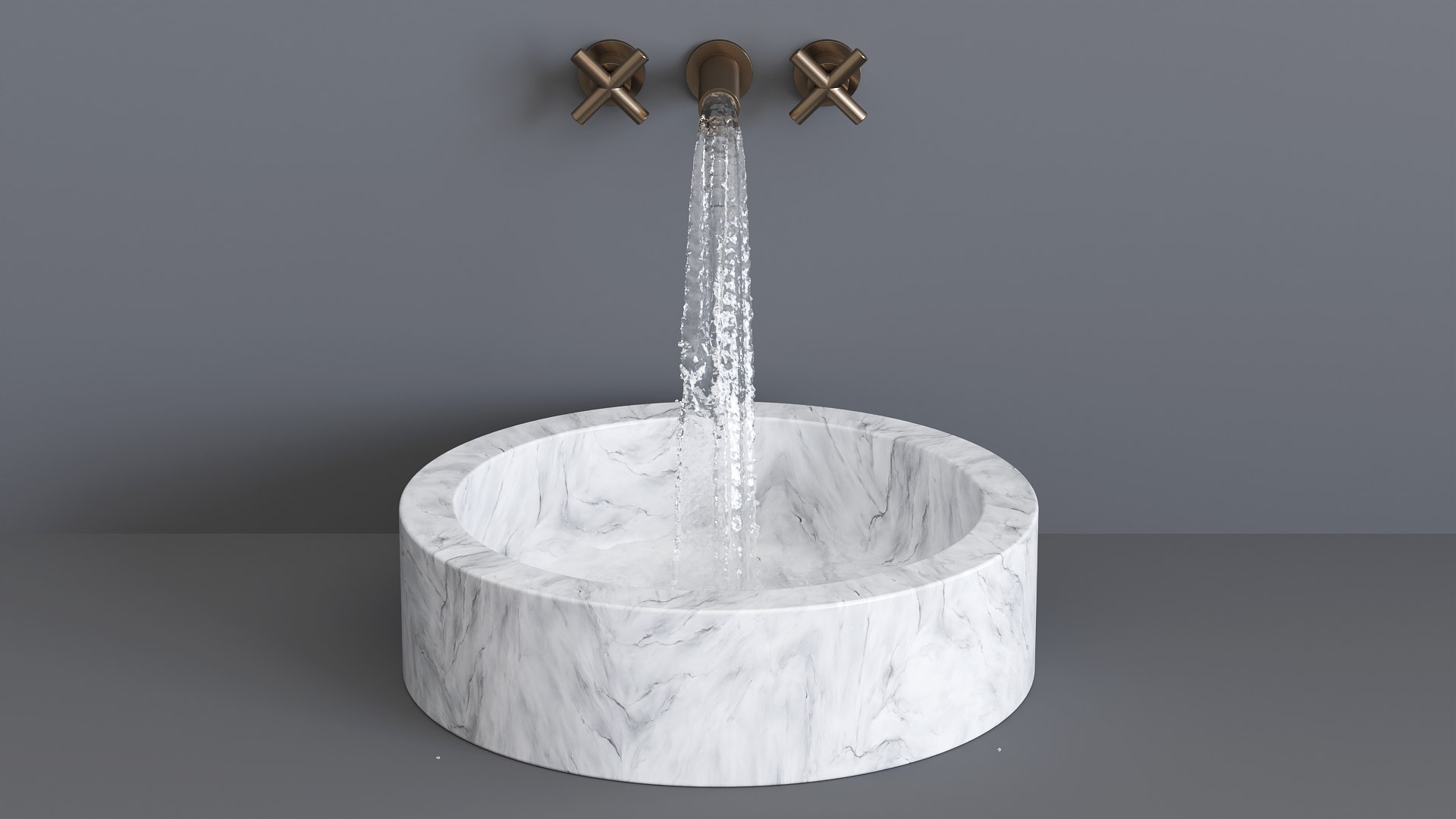 3D Animated Pouring Water Basin 01 Model - TurboSquid 2259623