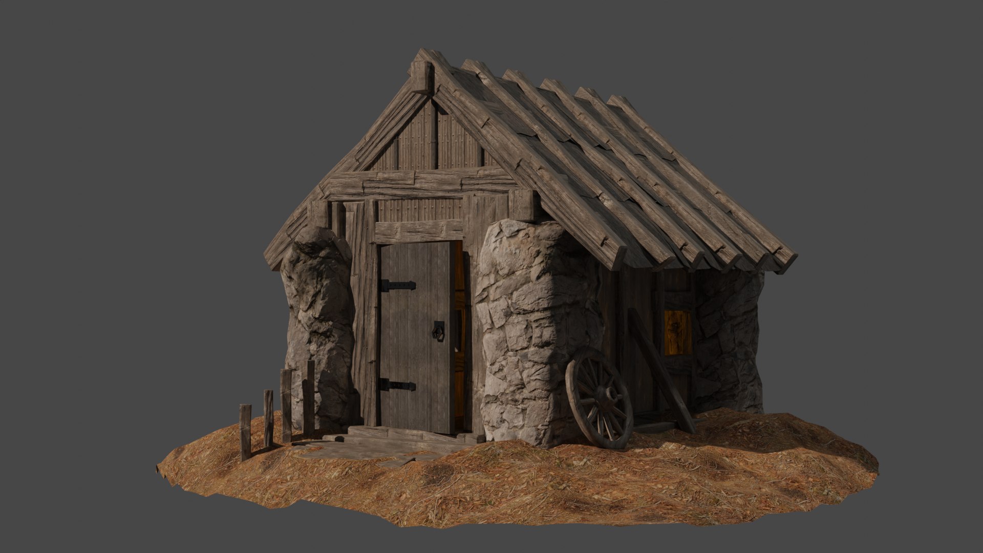 modelo 3d Medieval house - TurboSquid 1994333