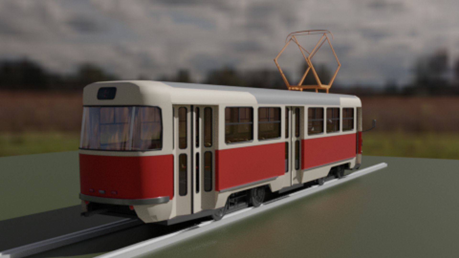 3D Vehicles Pack Buss Tram Model - TurboSquid 1814425