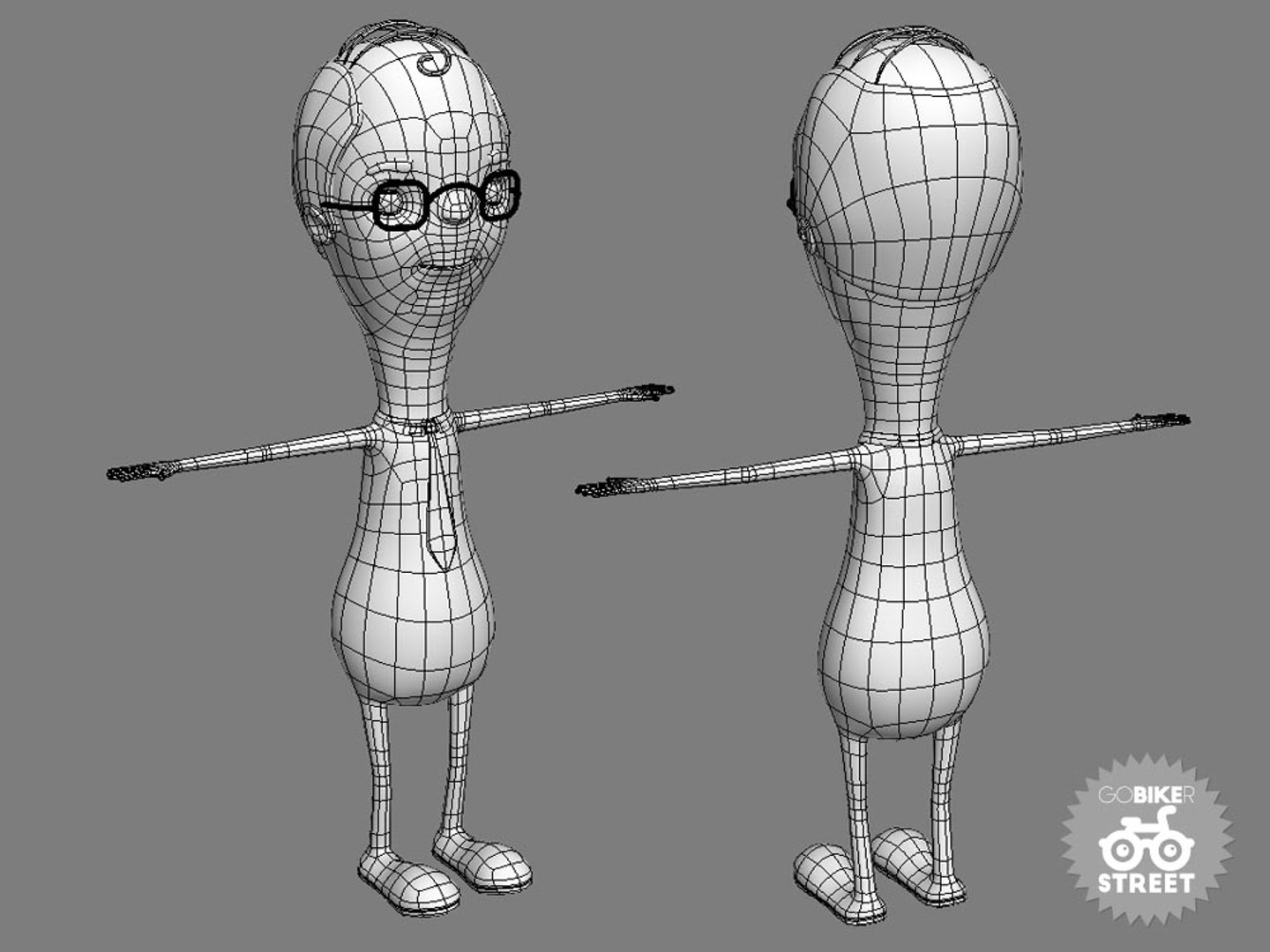 Rigged Biped 3D Model | 1142002 | TurboSquid
