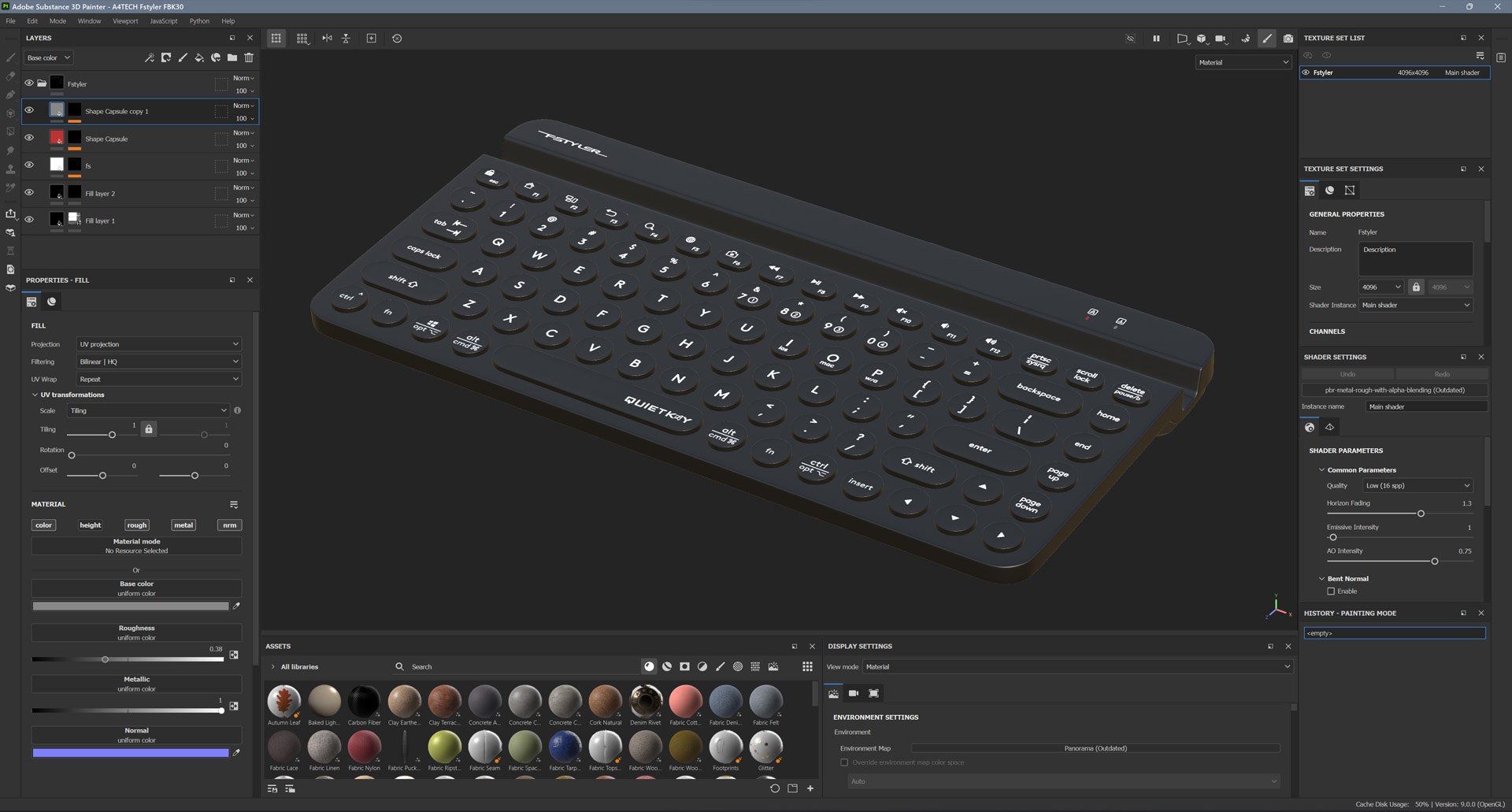 3D Model A4TECH Fstyler FBK30 - TurboSquid 2275254