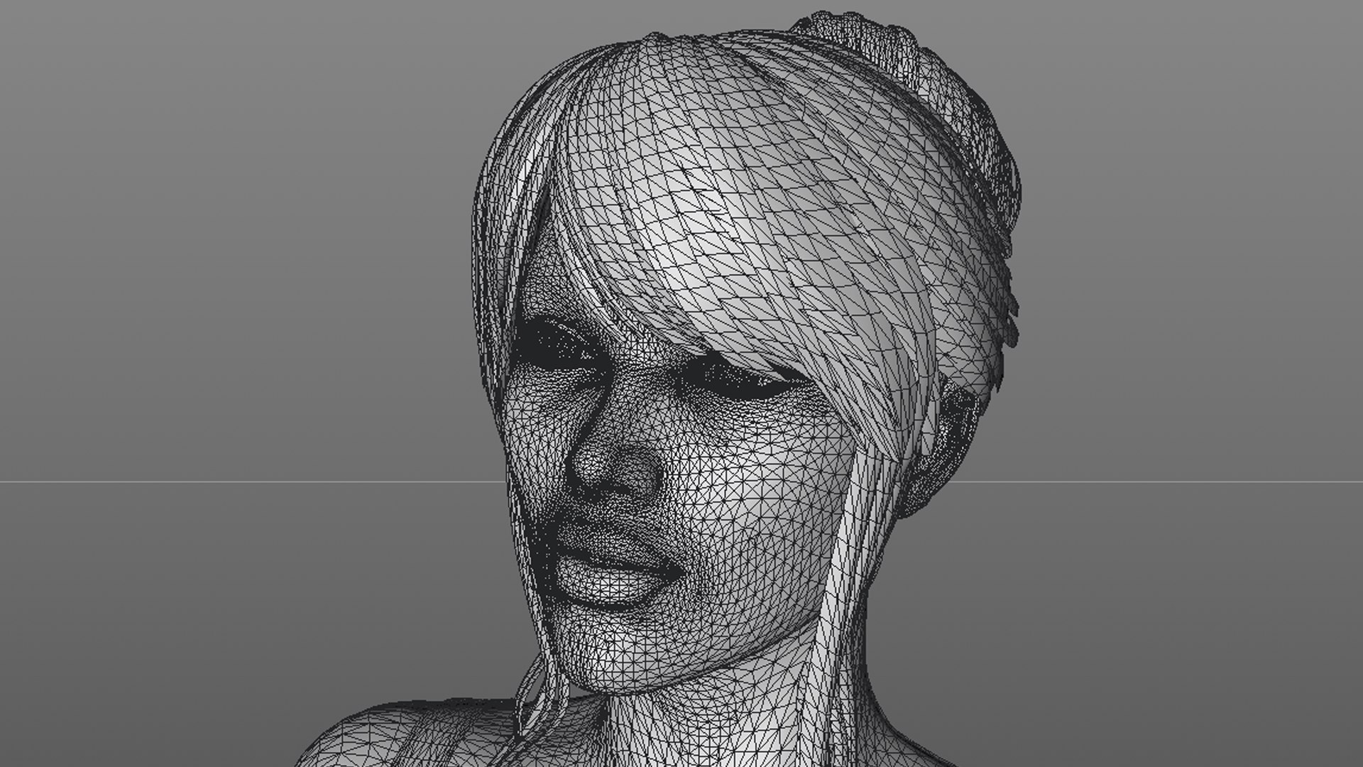 3d Naked Character Woman Realistic Nude Girls Turbosquid 2377315