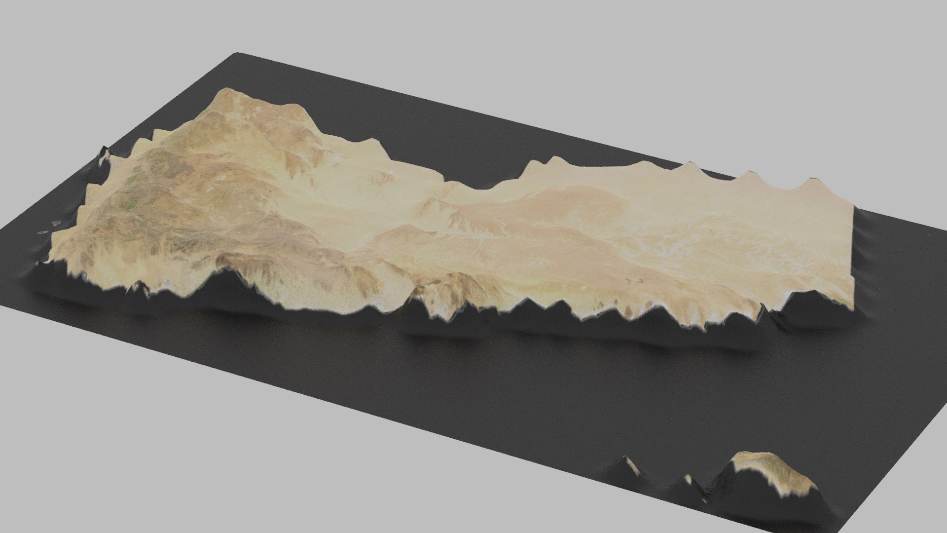 3D Yemen Map Country Model - TurboSquid 2076408