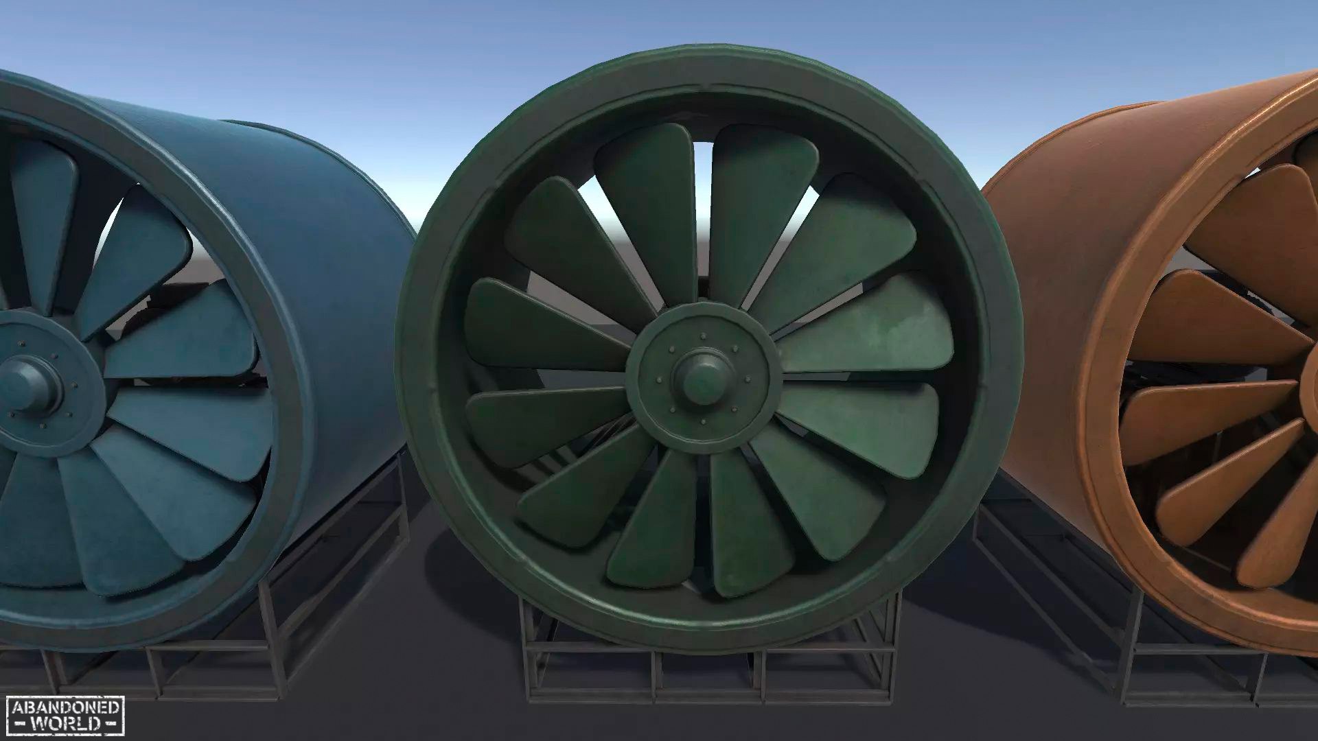 Big Metro Fan 3D Model - TurboSquid 1872114