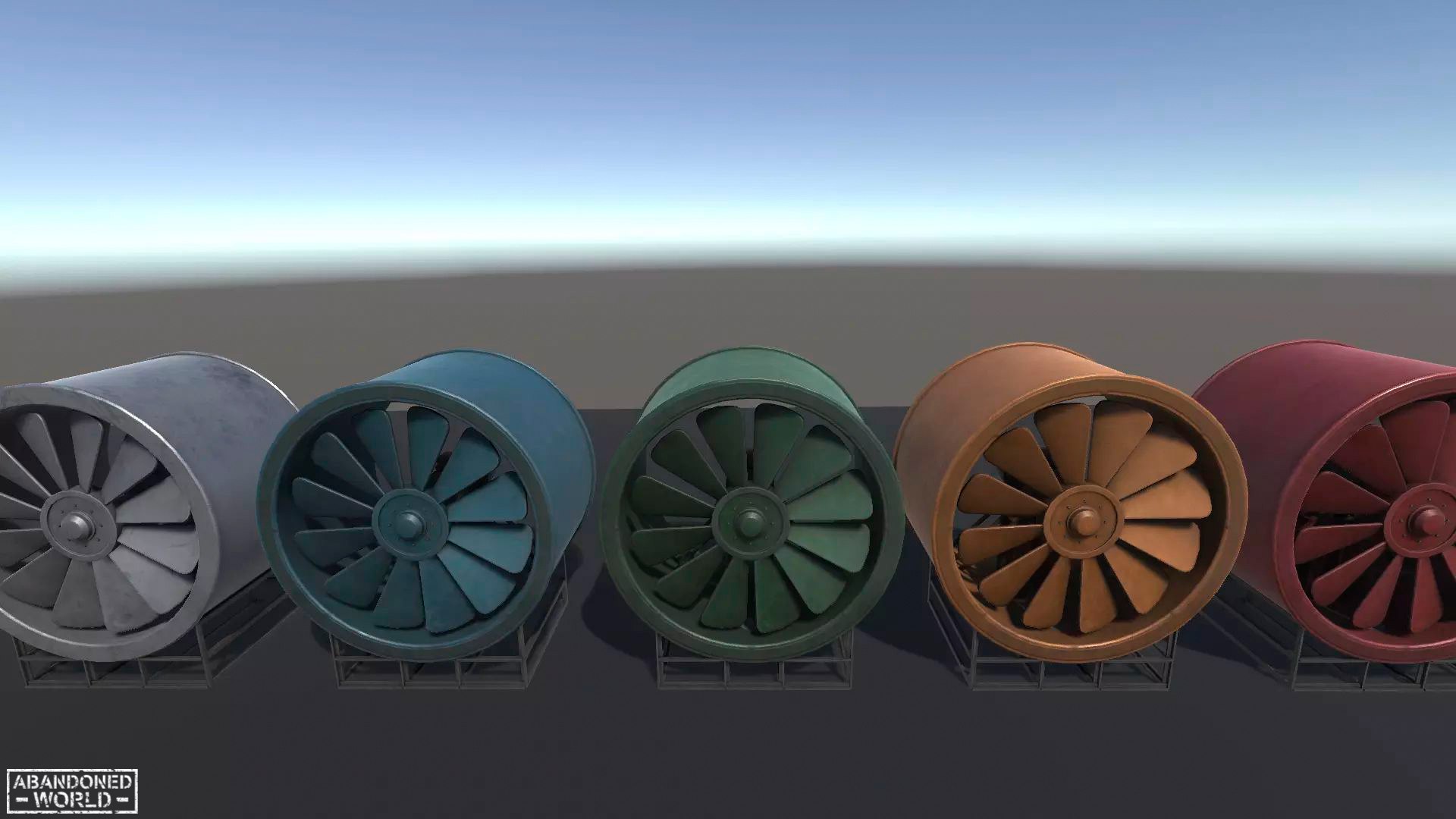 Big Metro Fan 3D Model - TurboSquid 1872114