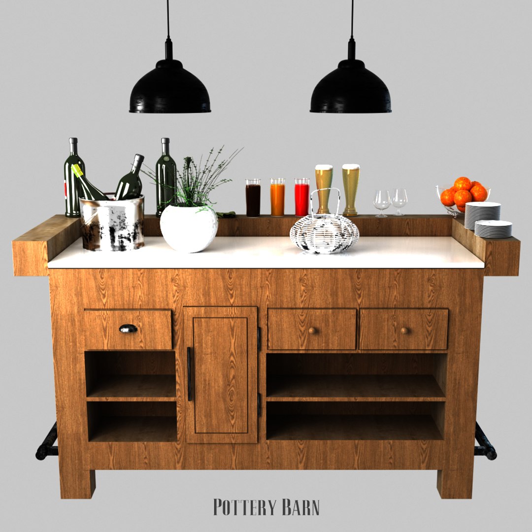 Rustic Ultimate Bar - 3D Model - TurboSquid 1179859