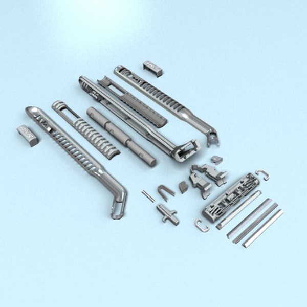3d model razor gillette sensor excel