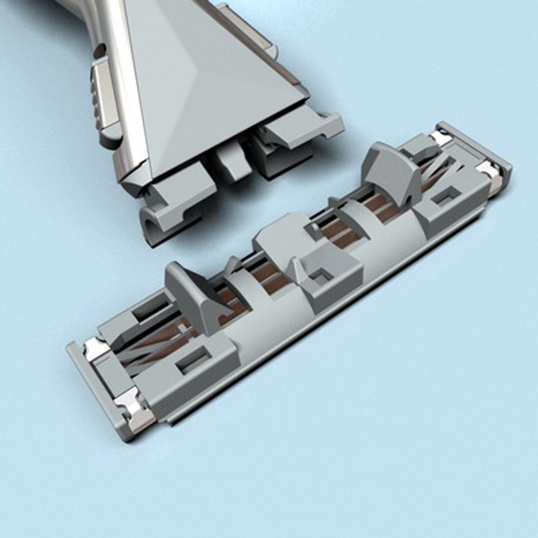 3d Model Razor Gillette Sensor Excel