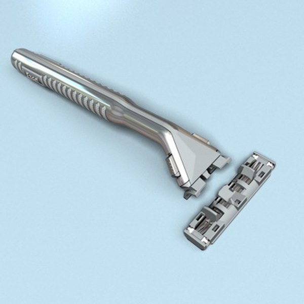 3d model razor gillette sensor excel