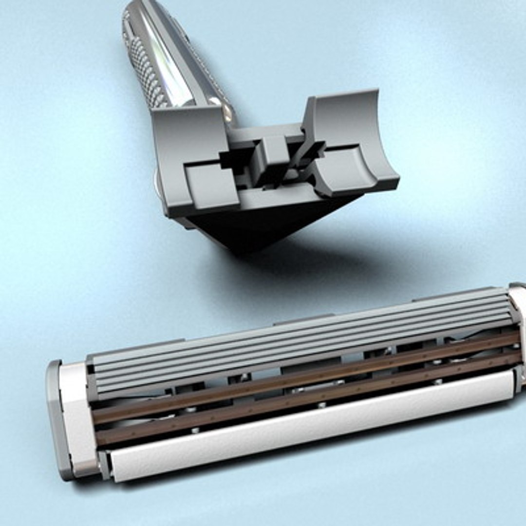3d Model Razor Gillette Sensor Excel