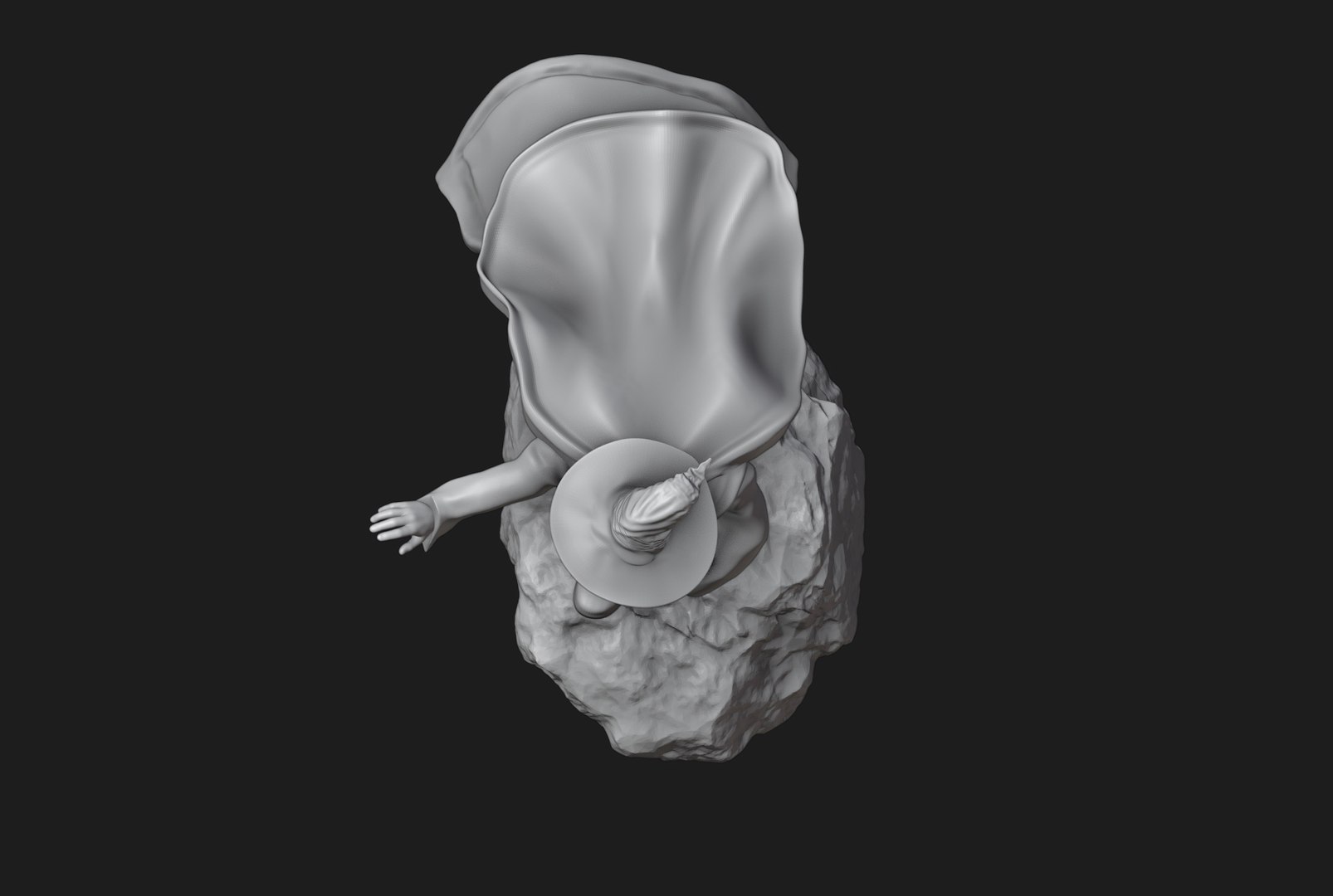 Wizard Running With A Magical Egg 3D - TurboSquid 2364856