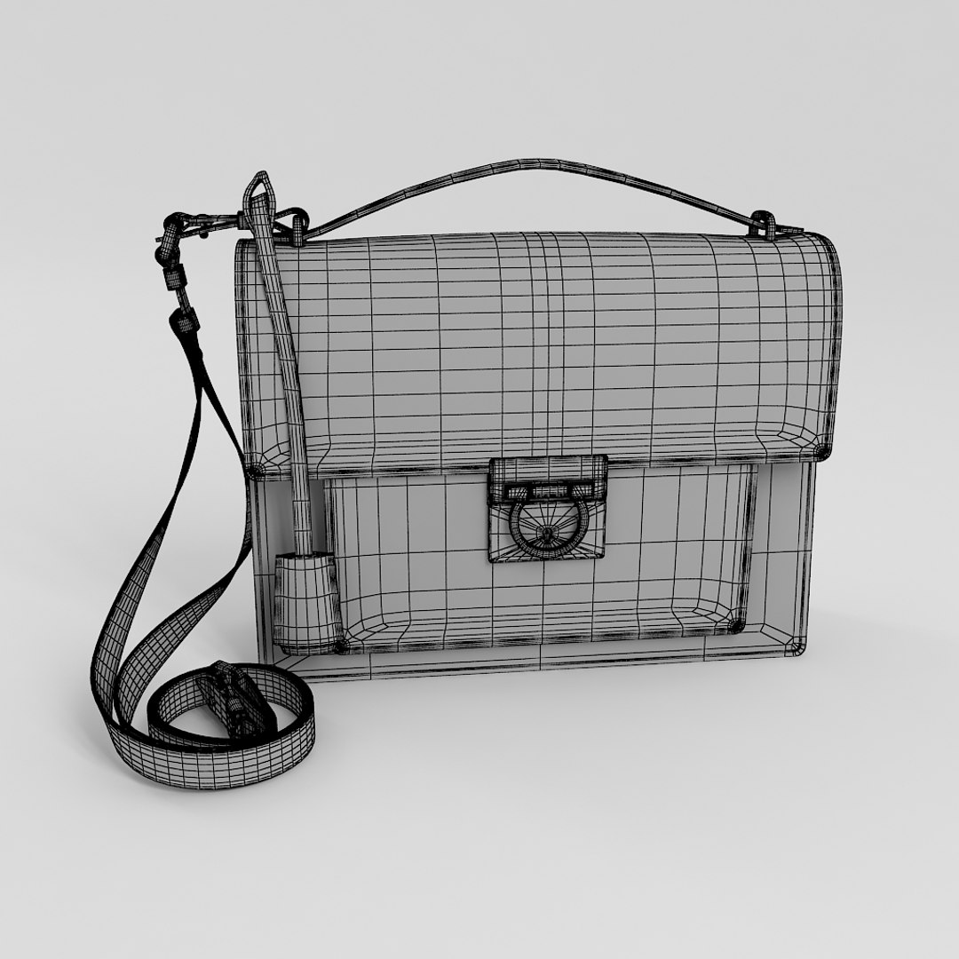 Handbag Bag 3D Model - TurboSquid 1151172
