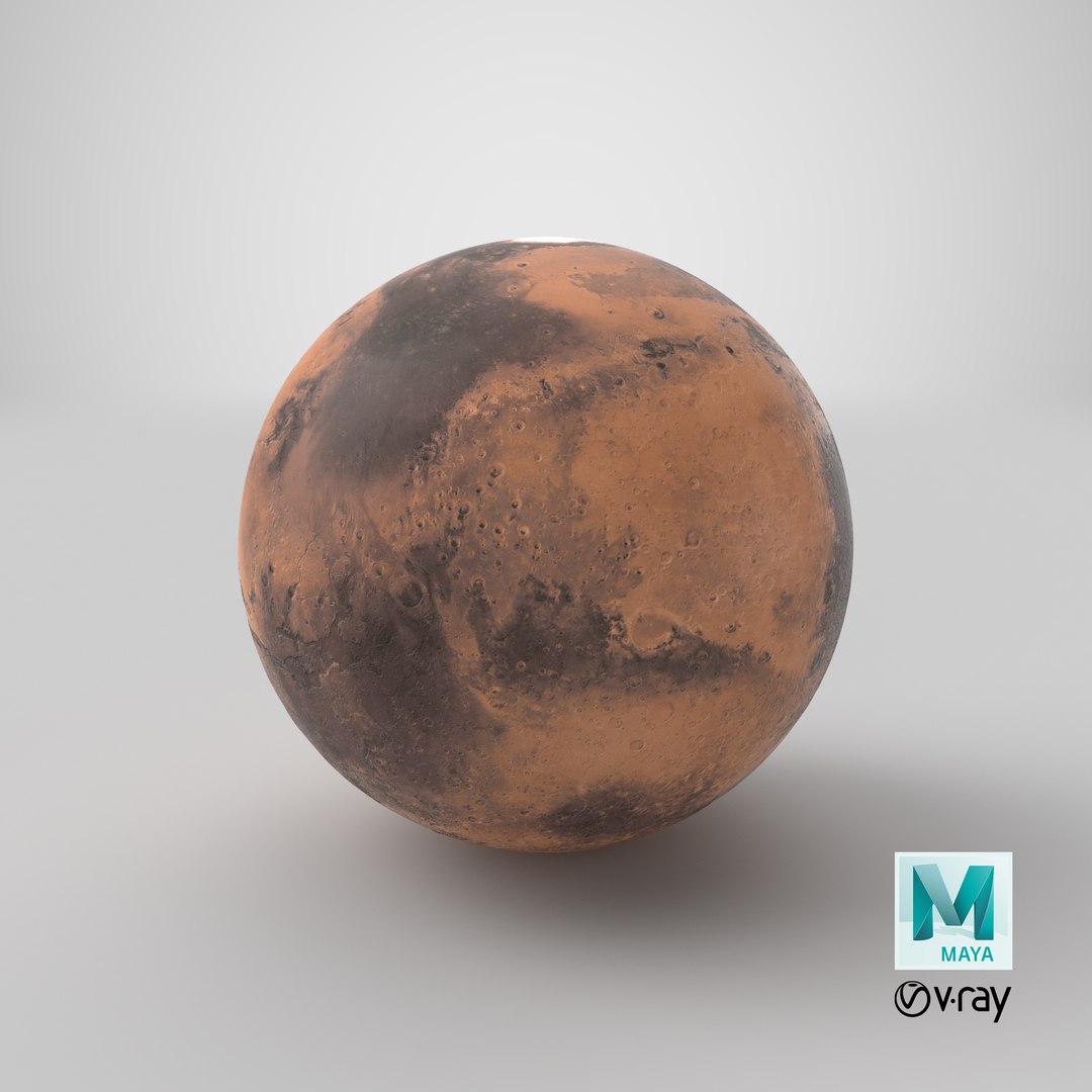 3D Model Mars Planet - TurboSquid 1337391