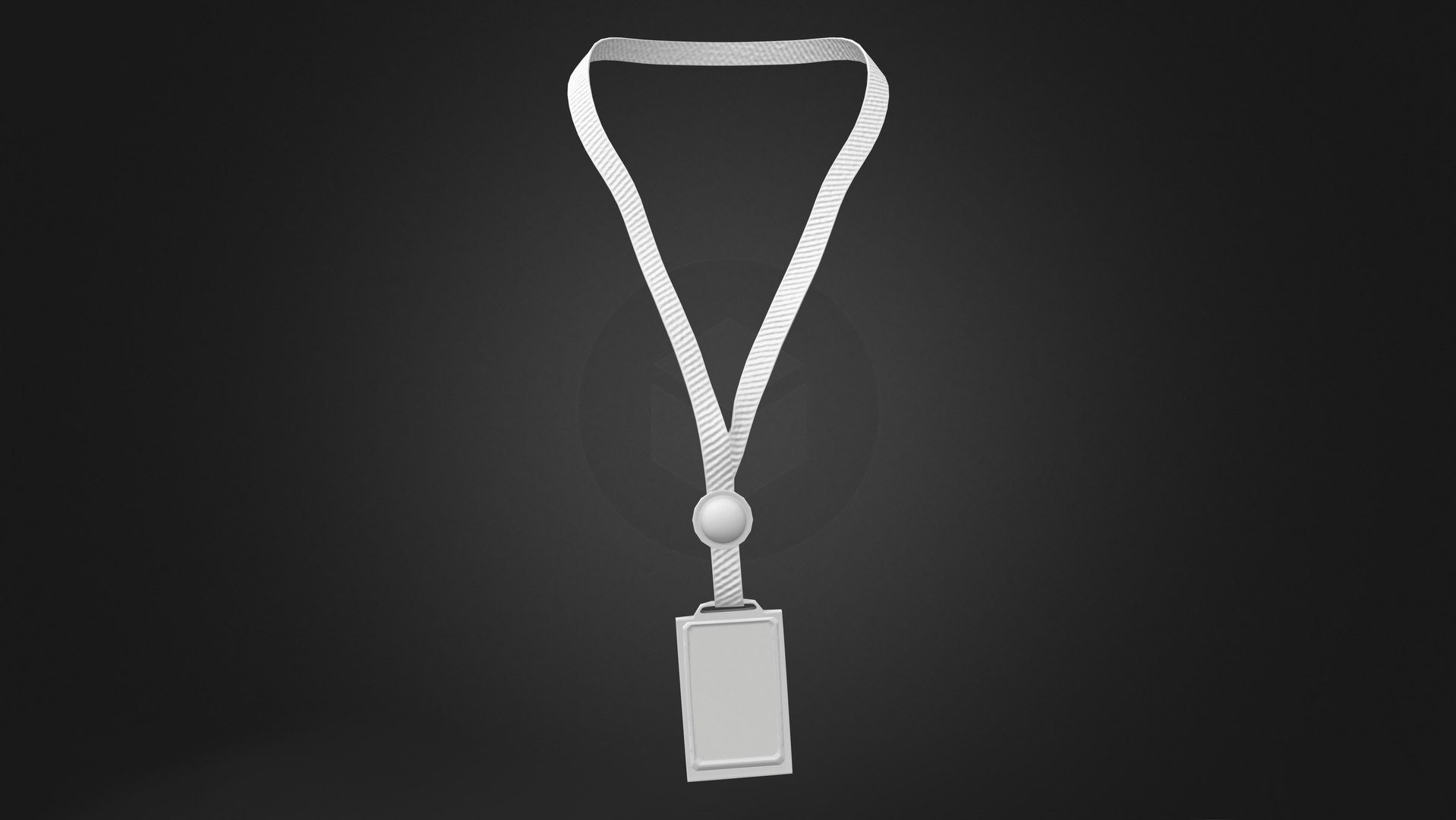 Neck Name Tag 3D - TurboSquid 1920366