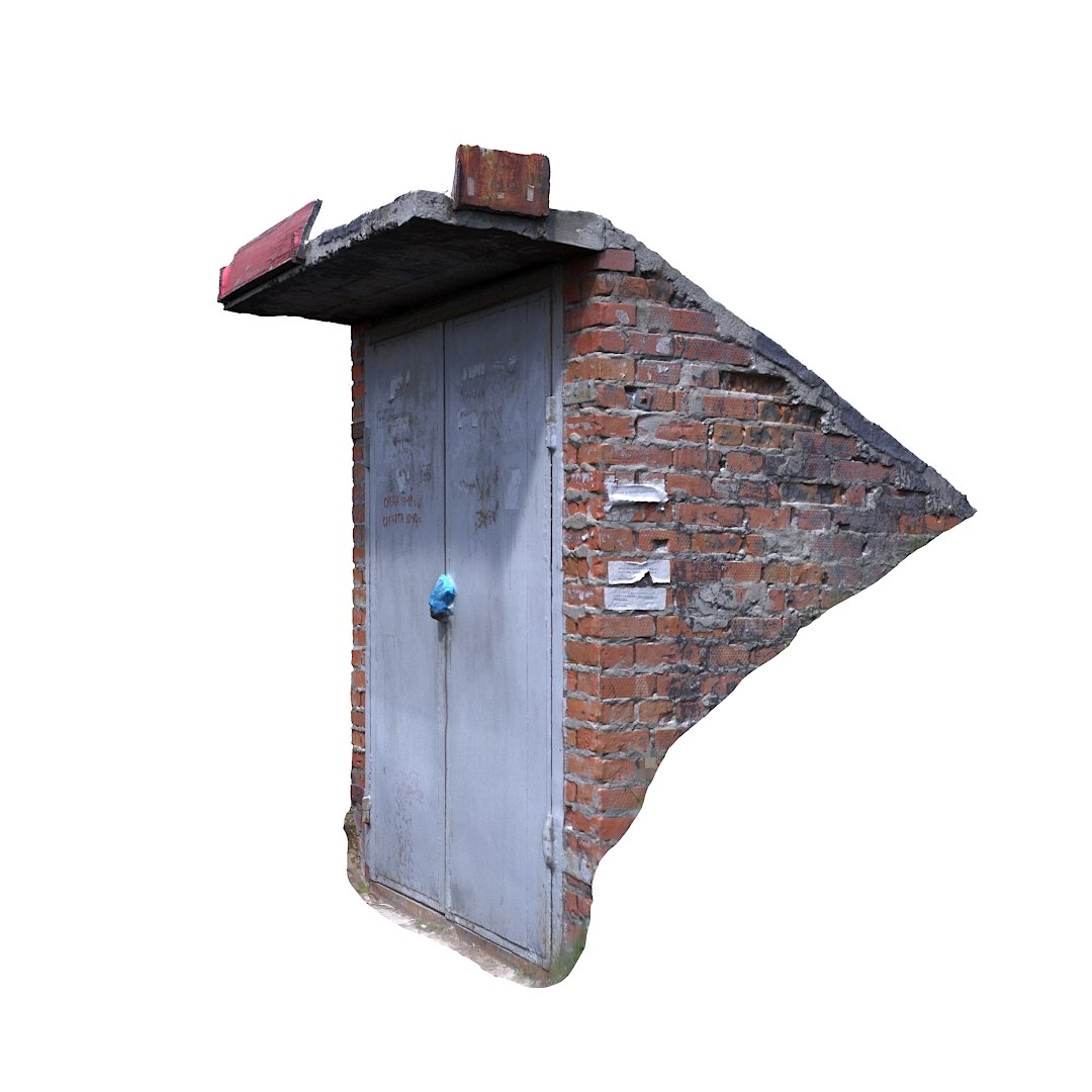 3D Real Scan Underground Entrance - TurboSquid 1400708