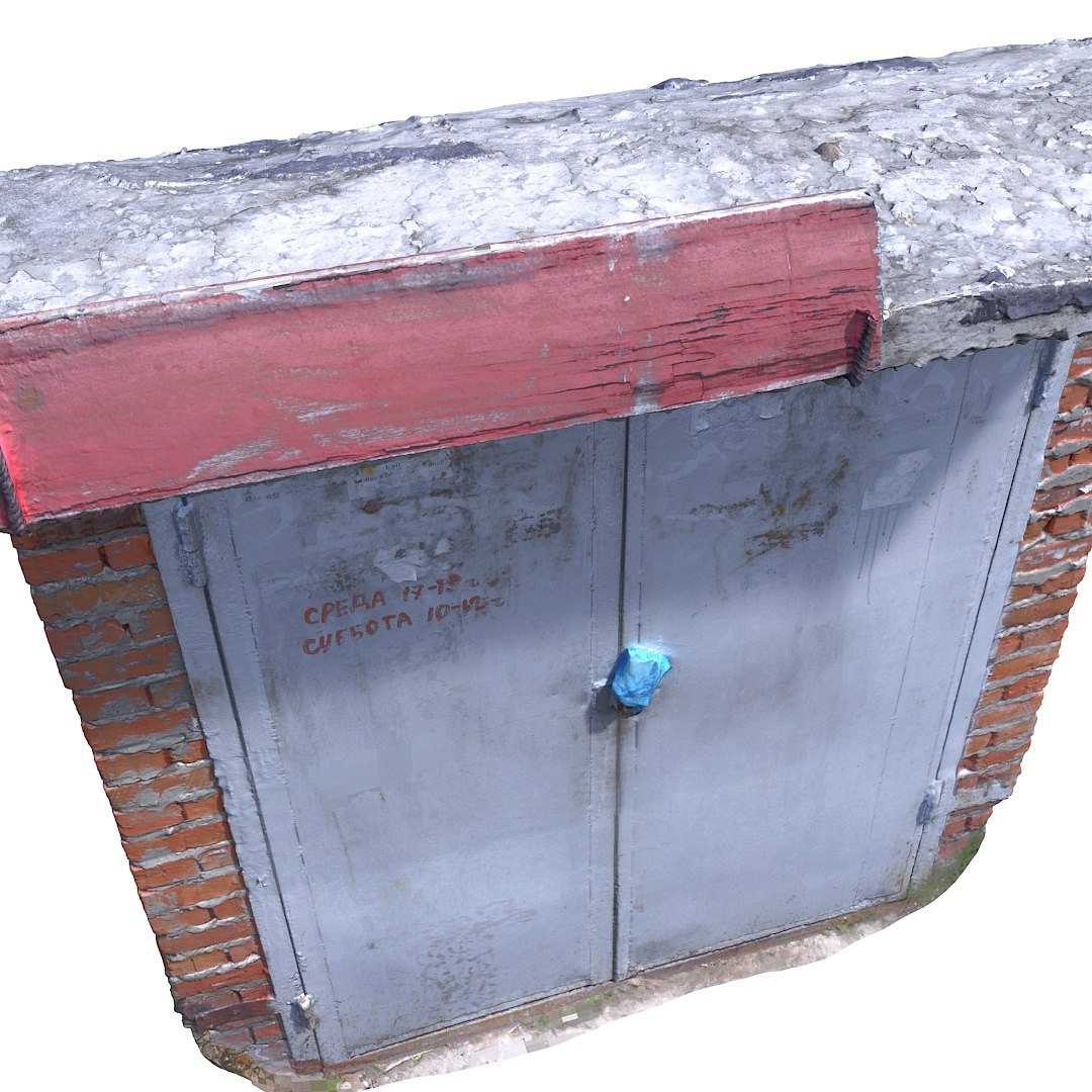 3D Real Scan Underground Entrance - TurboSquid 1400708