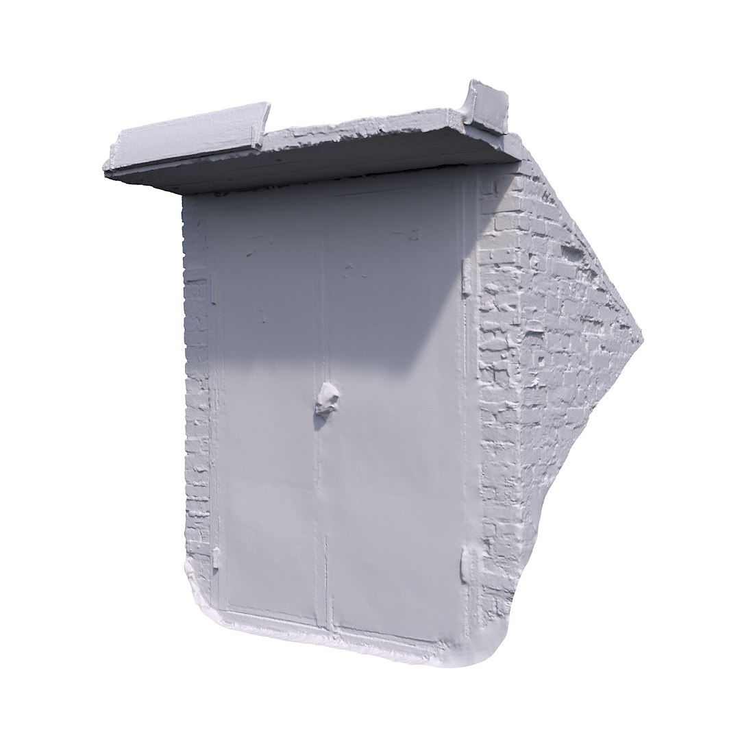 3D Real Scan Underground Entrance - TurboSquid 1400708