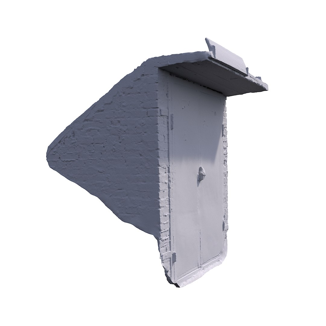 3D Real Scan Underground Entrance - TurboSquid 1400708