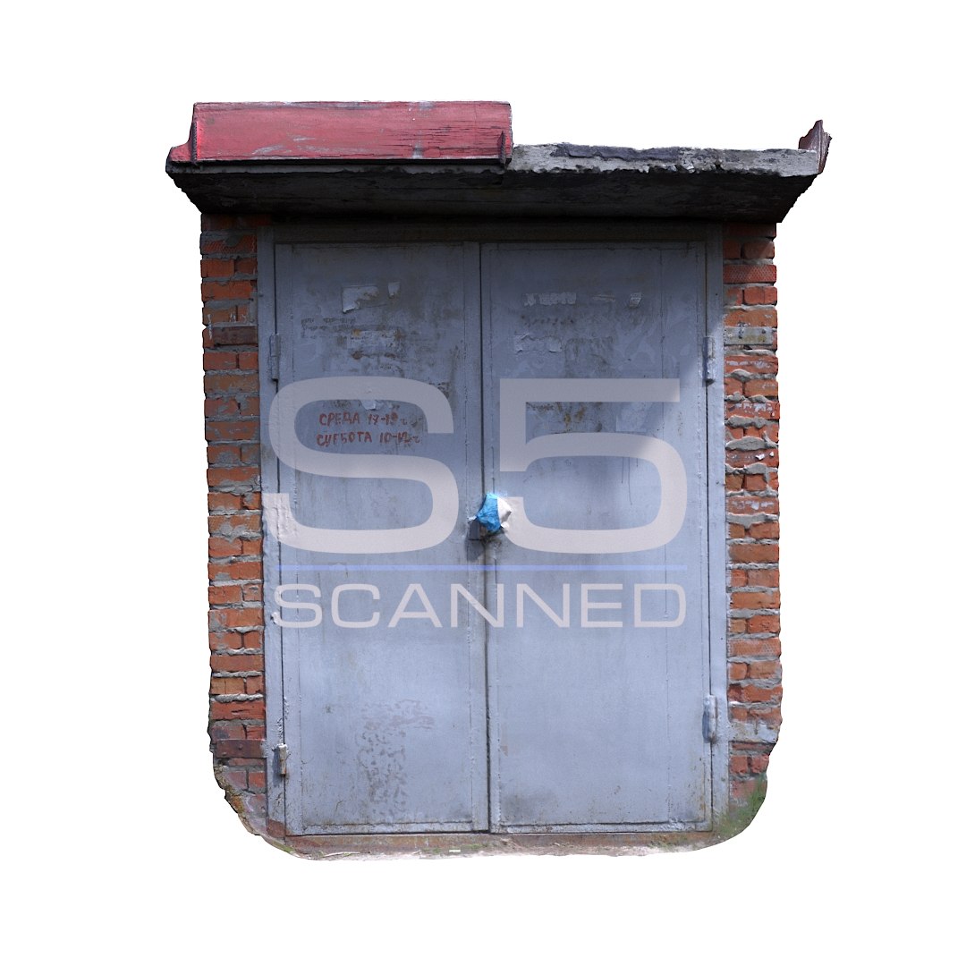 3D Real Scan Underground Entrance - TurboSquid 1400708