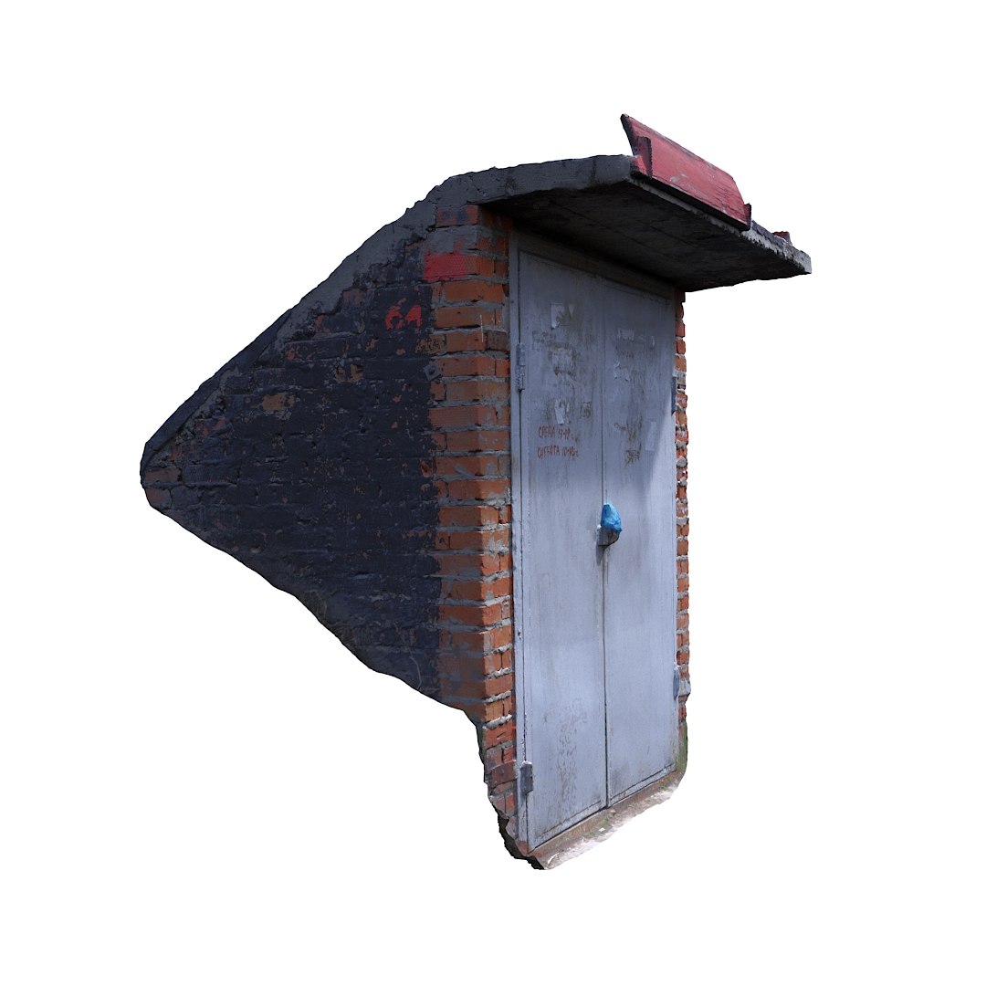 3D Real Scan Underground Entrance - TurboSquid 1400708