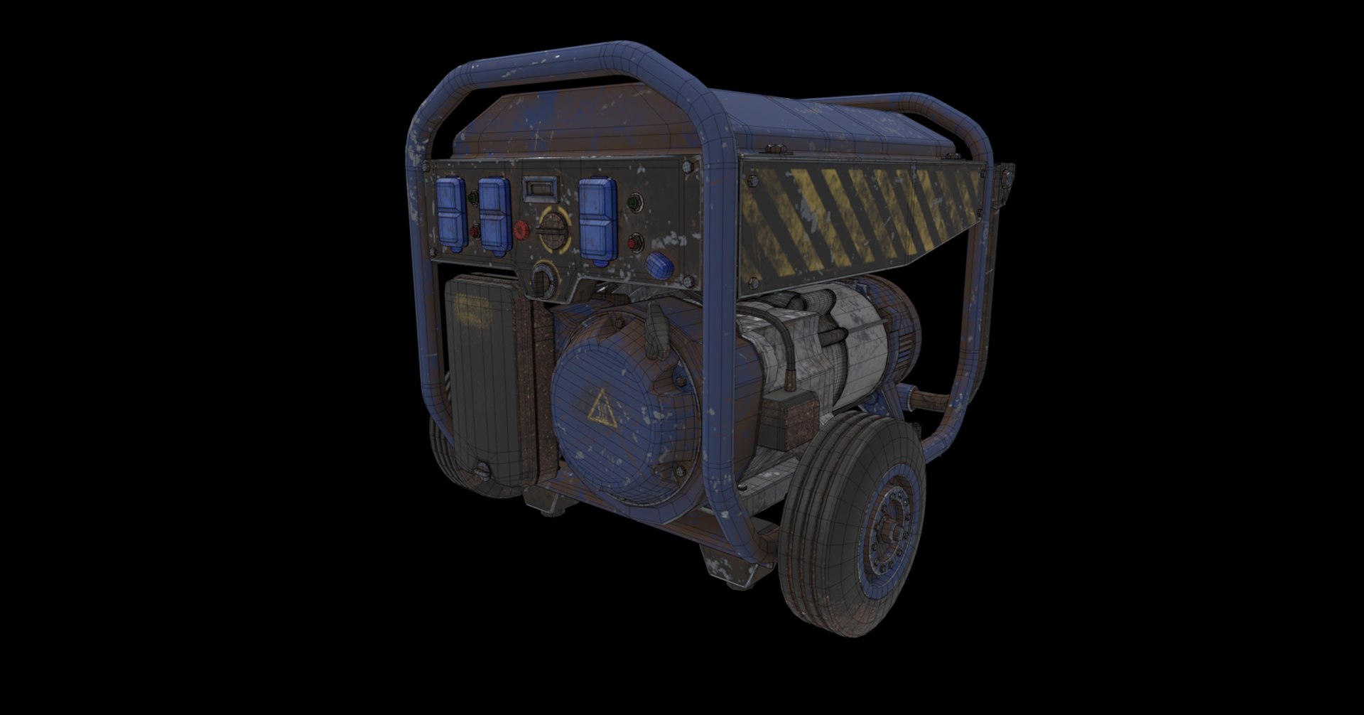 3D Model Electric Generator - TurboSquid 2277516