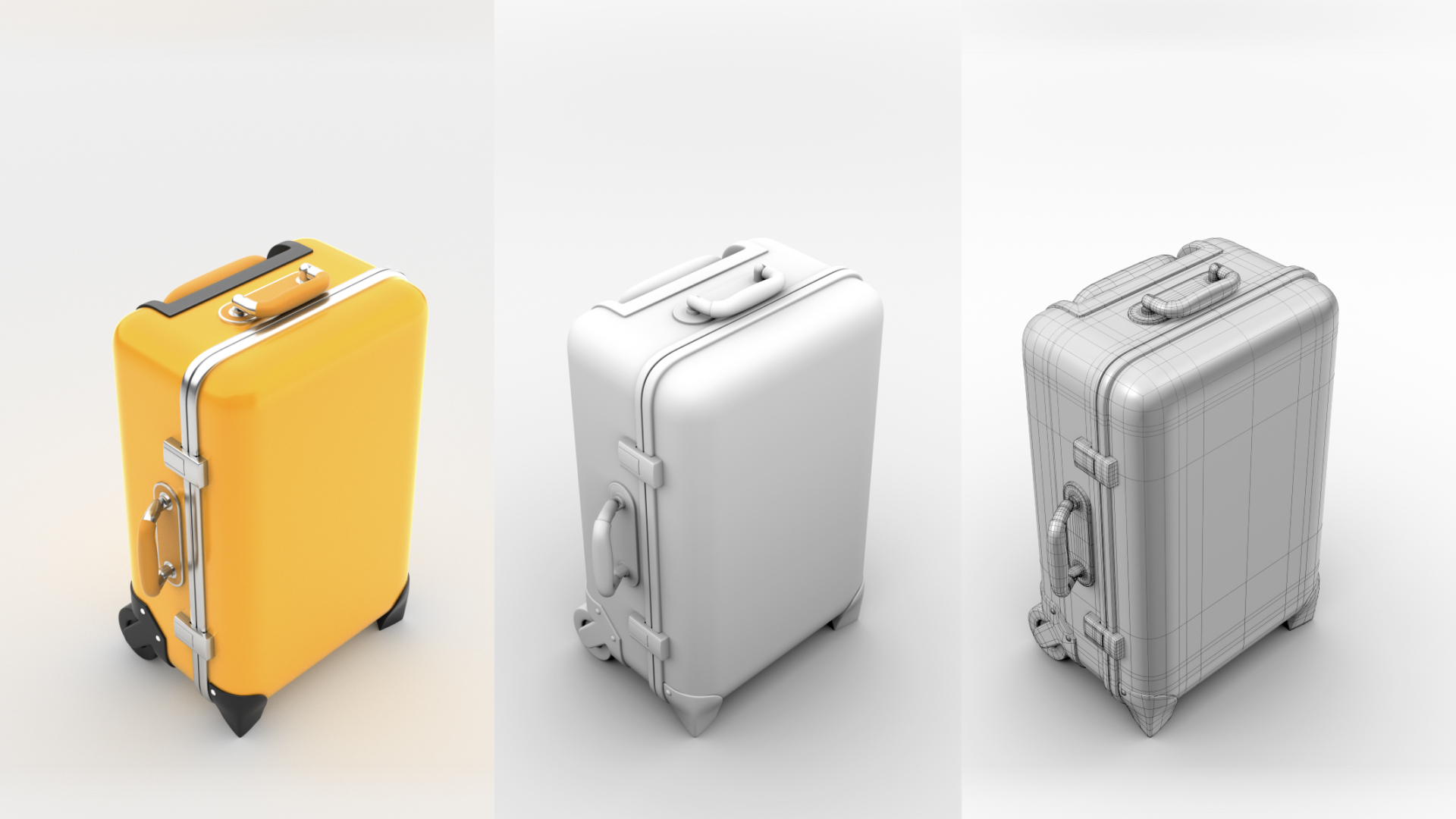 3D Travel Suitcase Model - TurboSquid 1187937