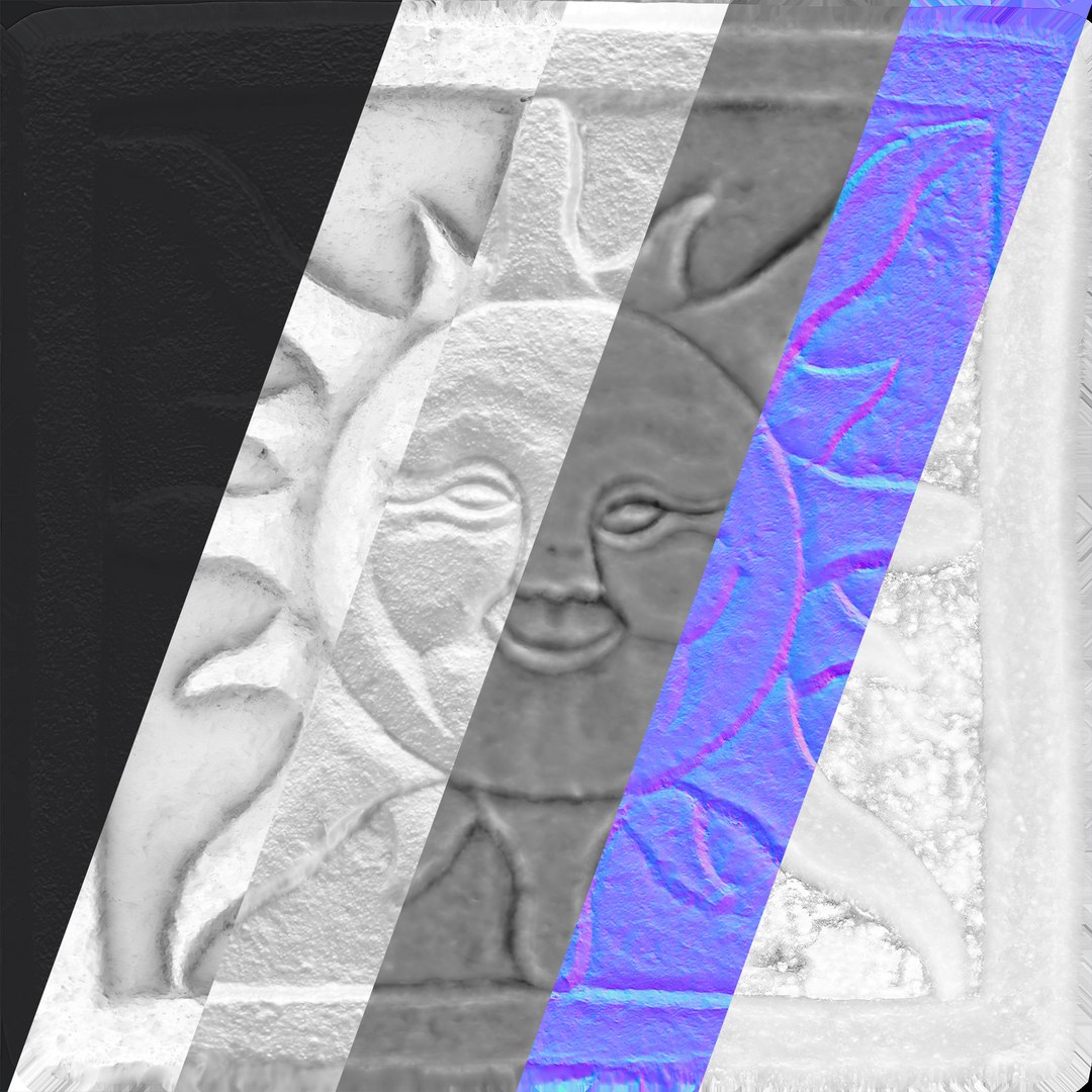 3D Ultra Realistic Decorative Plaster - TurboSquid 1612586