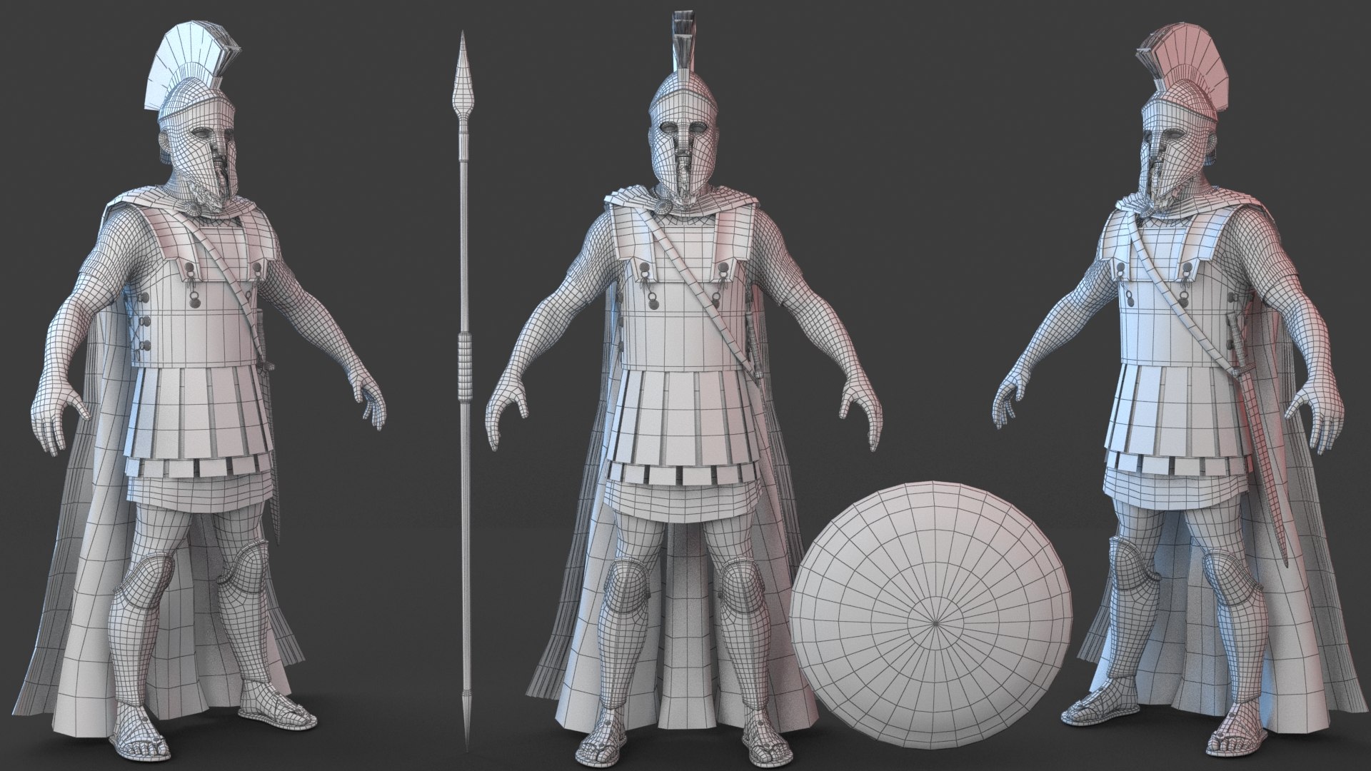 Hoplites Athens 3D Model - TurboSquid 1826577