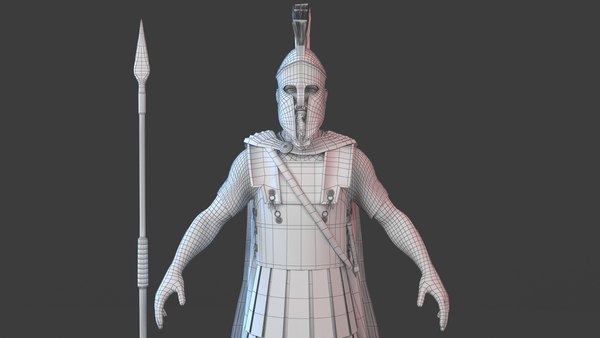 Hoplites Athens 3D model - TurboSquid 1826577