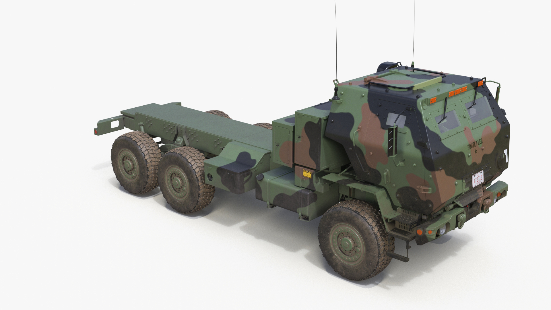 3D Military 6x6 Heavy Tactical Truck Camouflage - TurboSquid 2389972