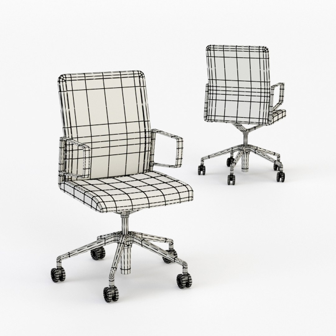 Architectural Visualization Office Chair 3D - TurboSquid 1473107