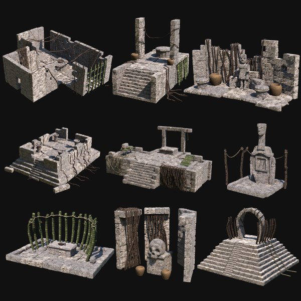 Archaeology 3D Models for Download | TurboSquid