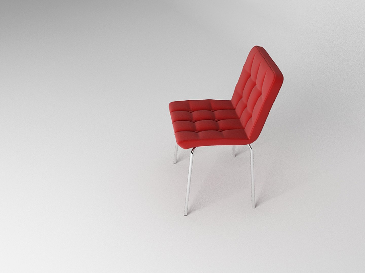 3d model chair waiting reception