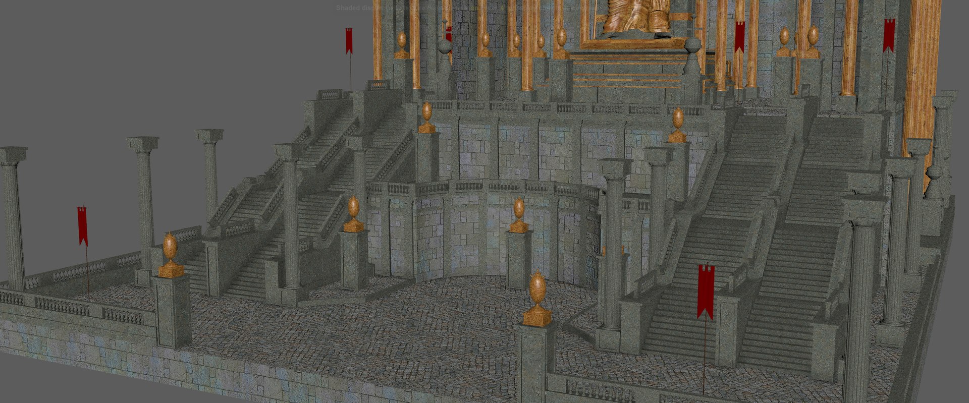 Statue Of Zeus Temple 3D - TurboSquid 2197205