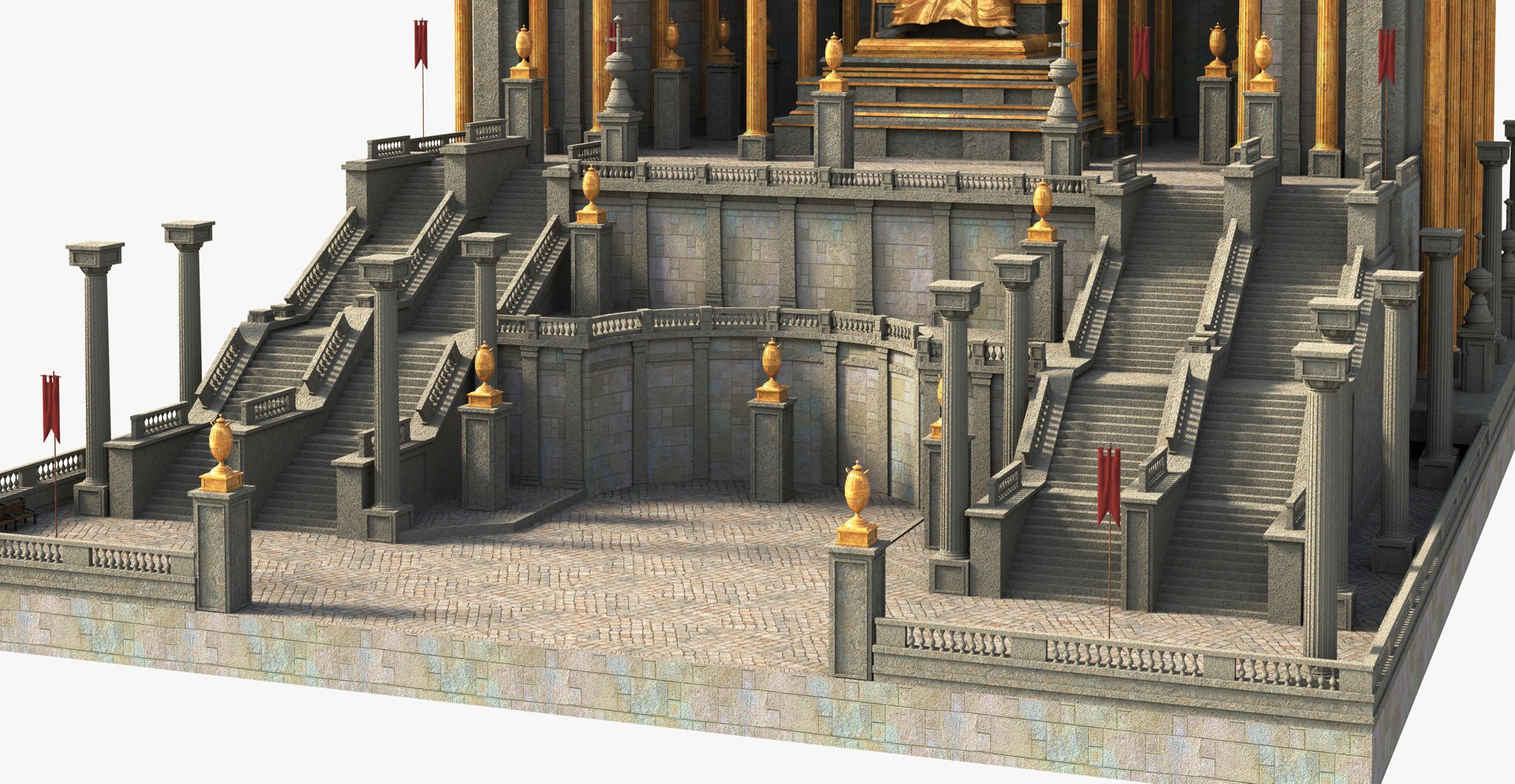 Statue Of Zeus Temple 3D - TurboSquid 2197205