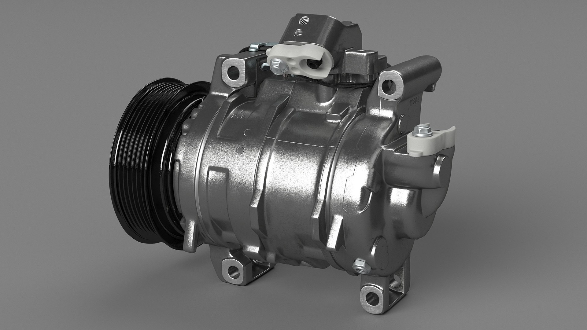 Vehicle AC Compressor 3D Model - TurboSquid 2178971