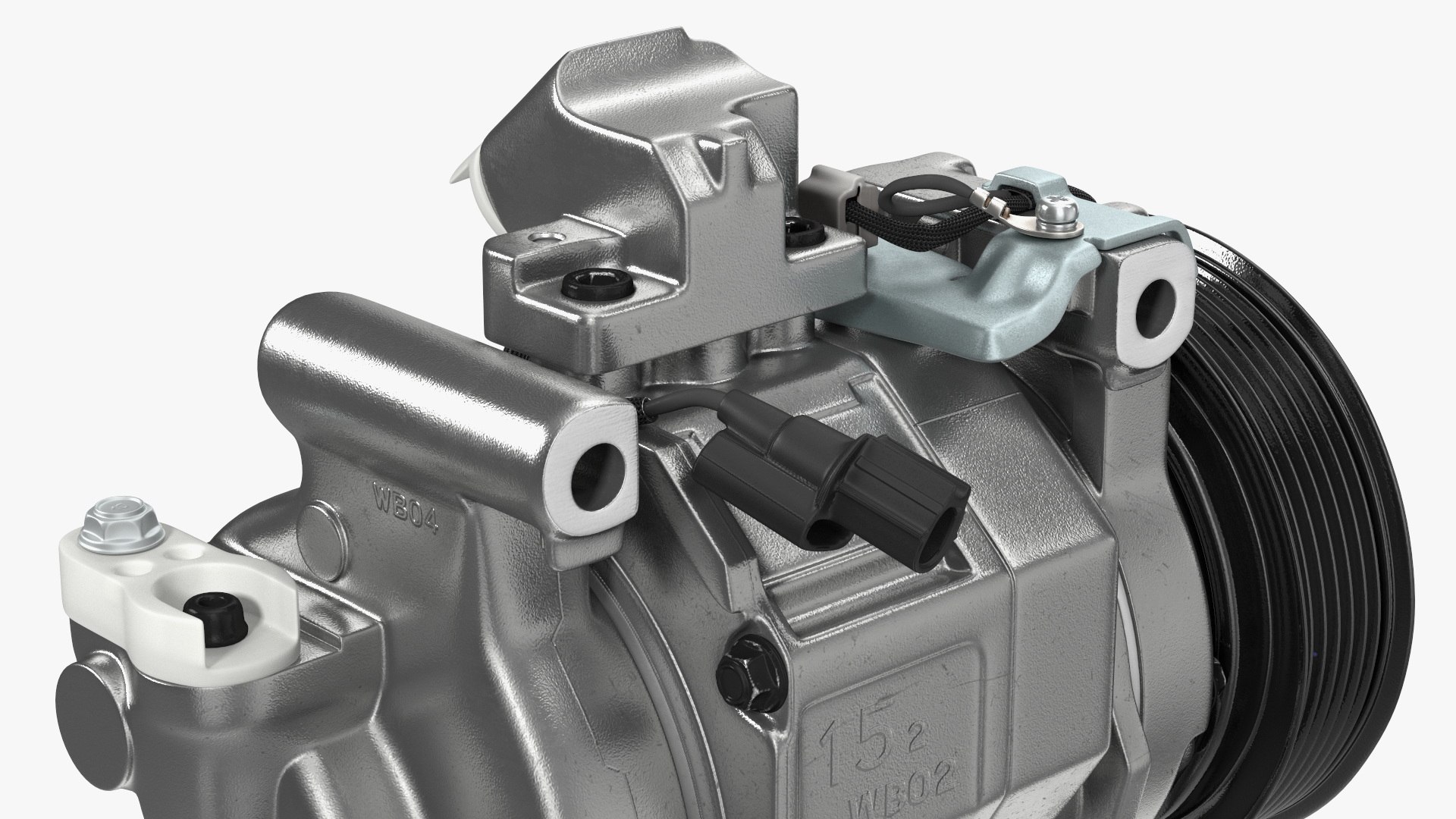 Vehicle AC Compressor 3D Model - TurboSquid 2178971