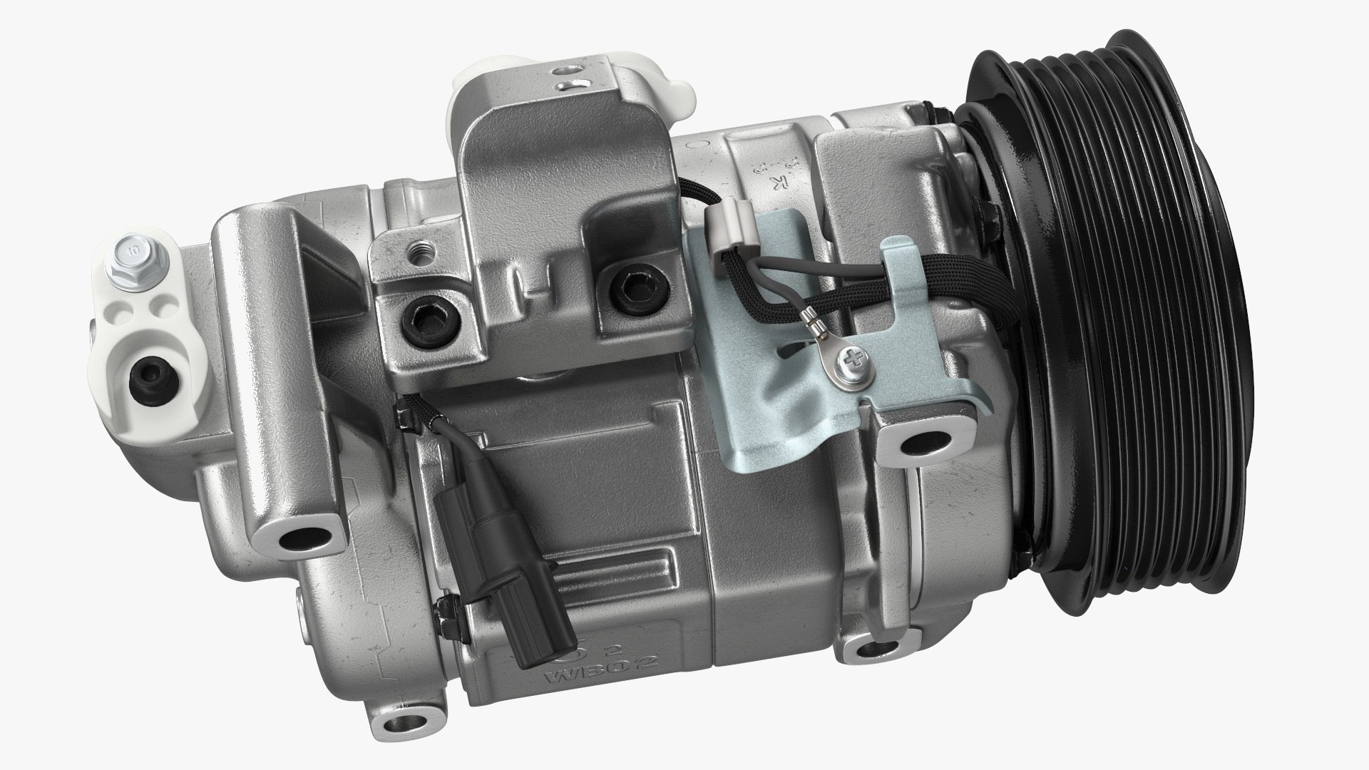 Vehicle AC Compressor 3D Model - TurboSquid 2178971