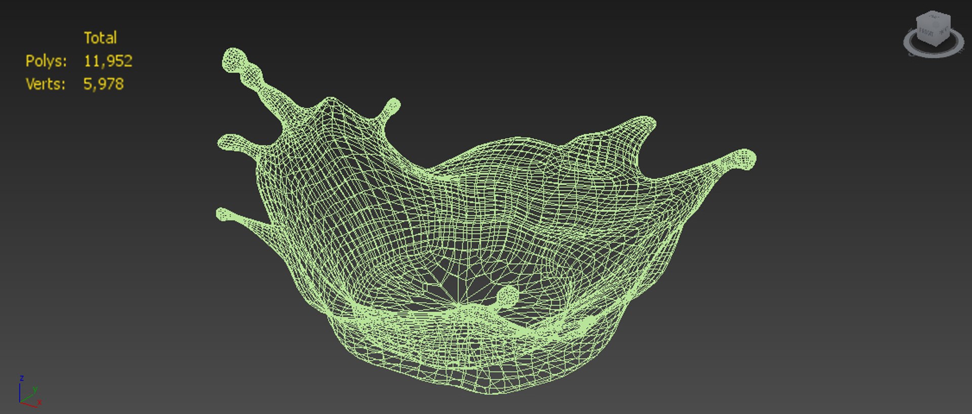 Splash Liquid 4 Elements 3D Model - TurboSquid 1241083