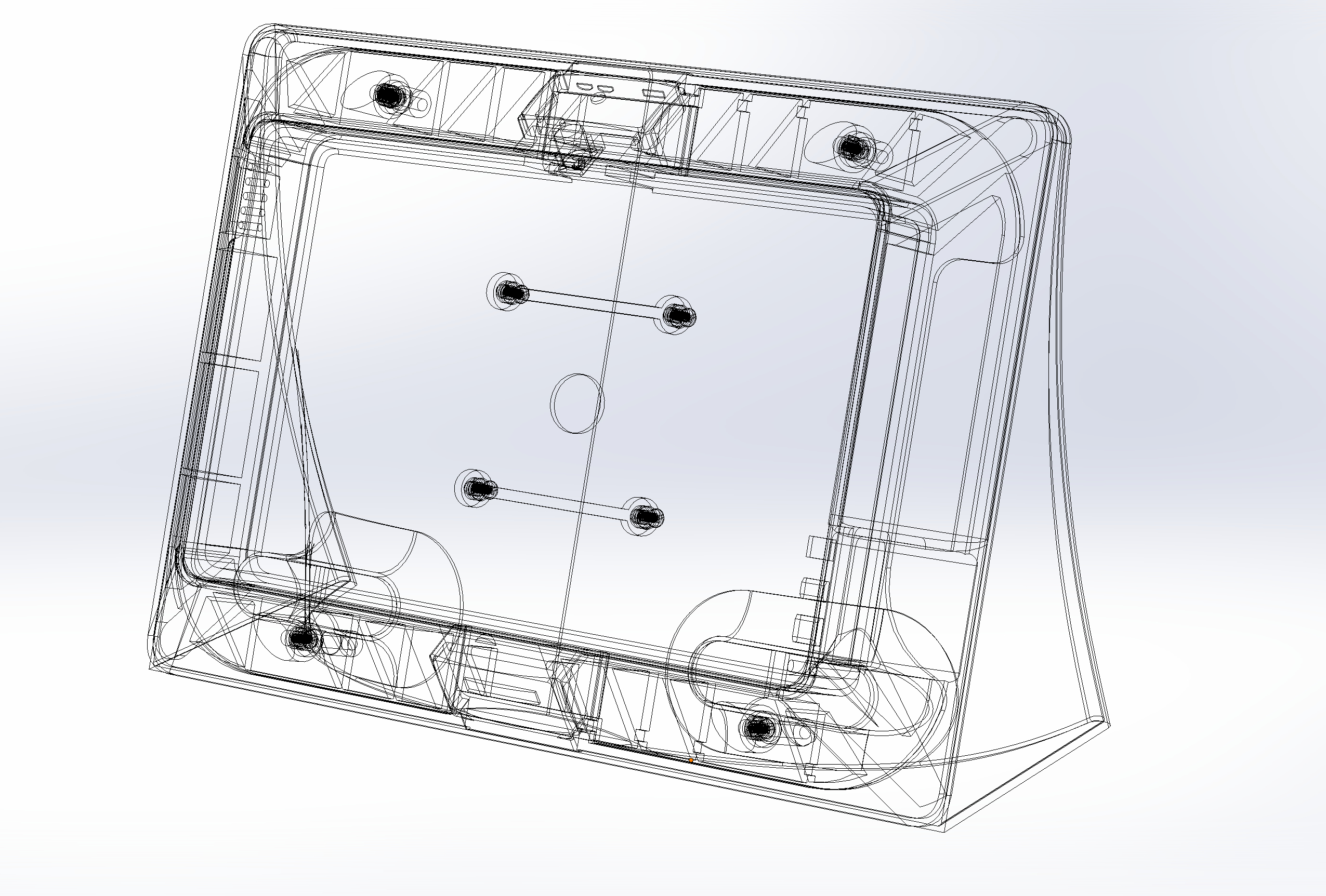 Digital Art Frame desktop wall mount 3D model - TurboSquid 1820265