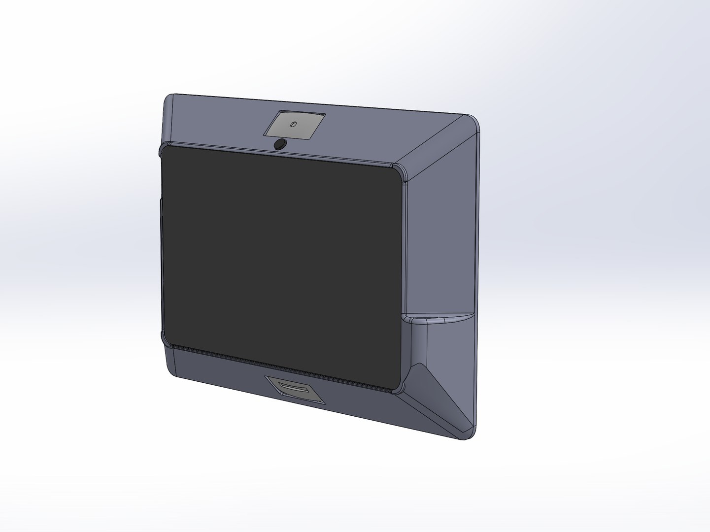 Digital Art Frame Desktop Wall Mount 3D Model - TurboSquid 1820265