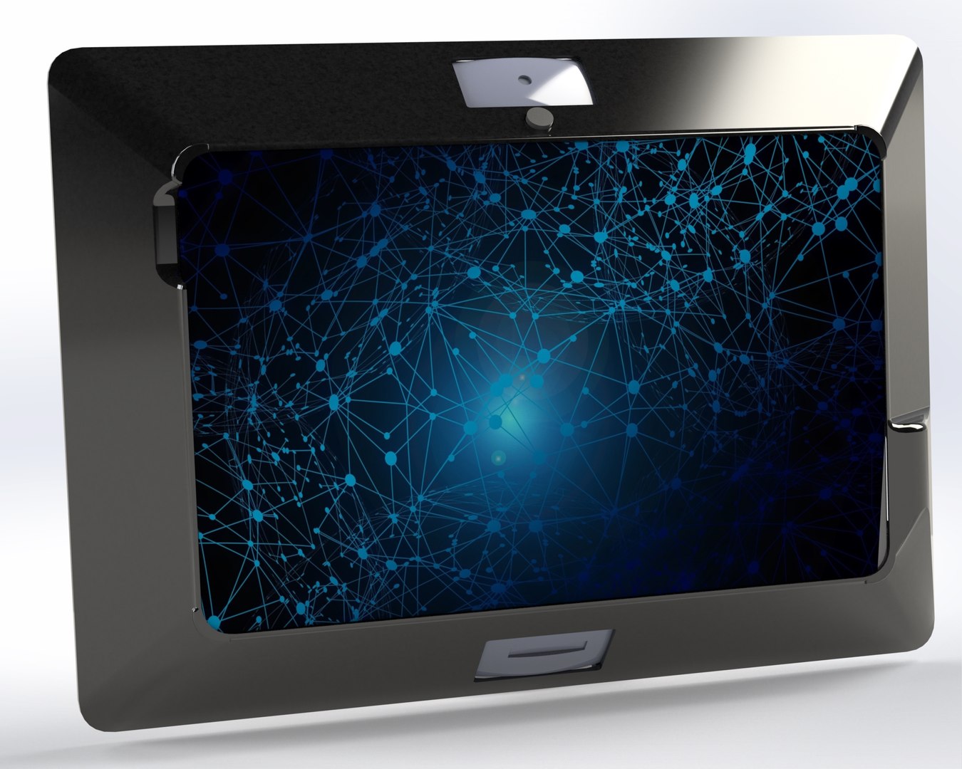 Digital Art Frame Desktop Wall Mount 3D Model - TurboSquid 1820265