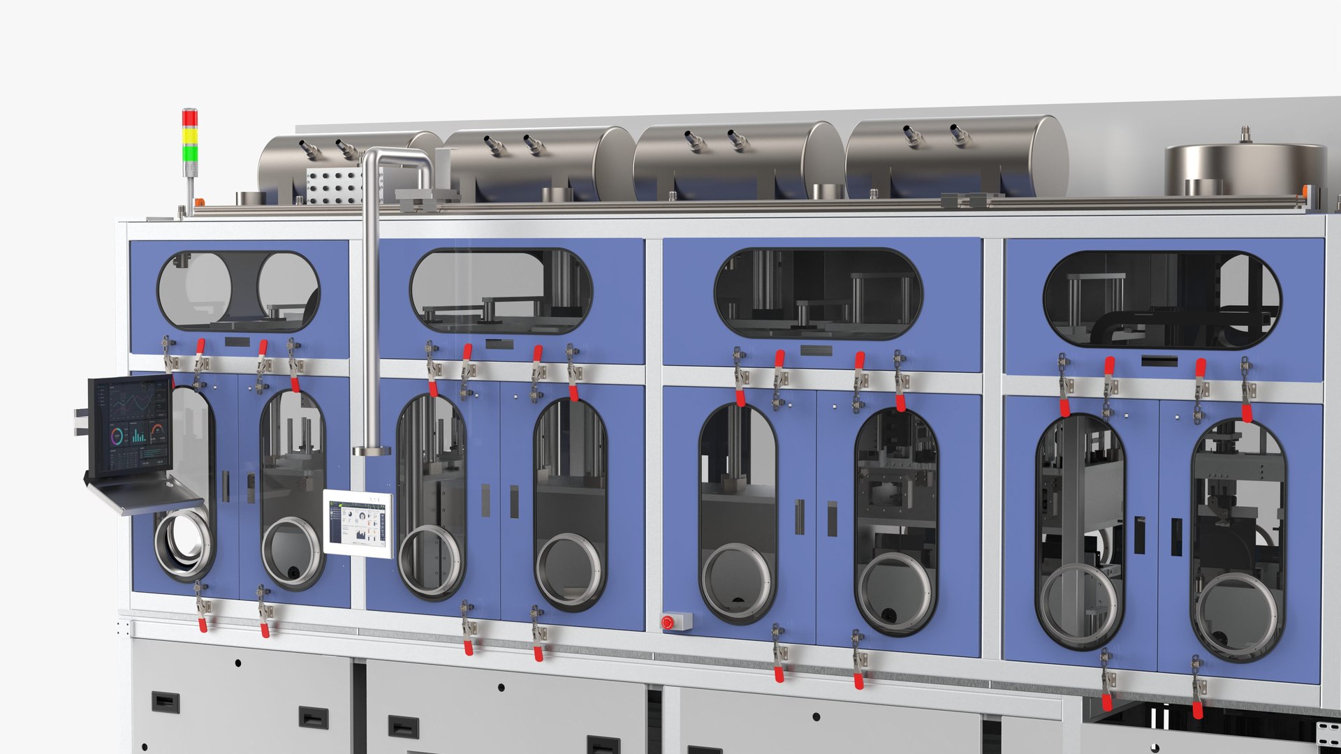 Soft Pack Lithium Battery High-Efficiency Vacuum Injection Sealing ...