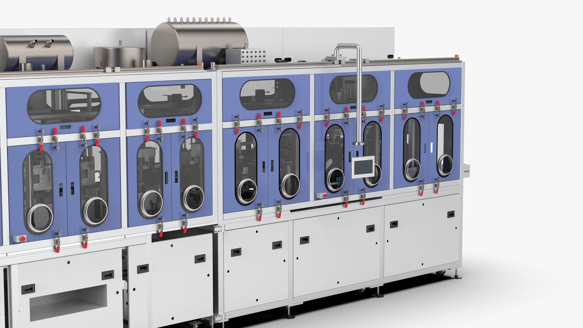 Soft Pack Lithium Battery High-Efficiency Vacuum Injection Sealing ...