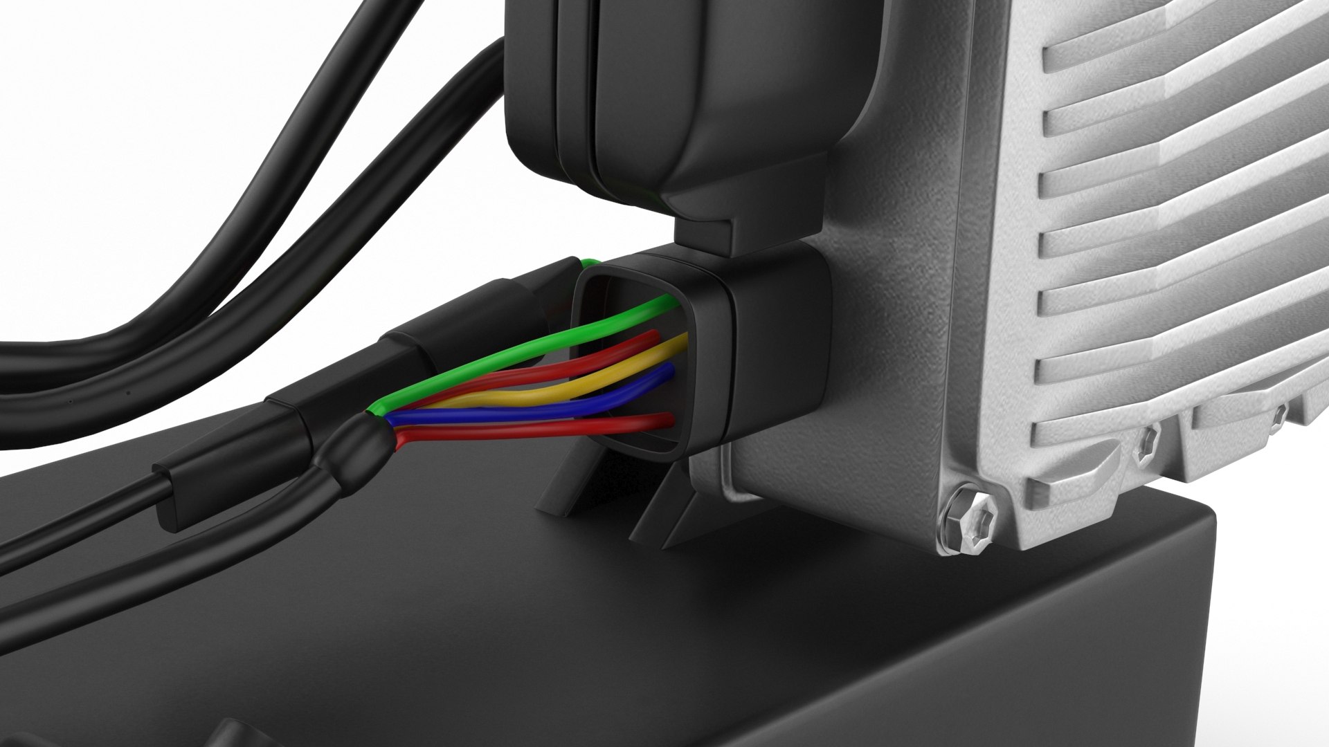 3D Electric Engine With Battery Model - TurboSquid 2396058