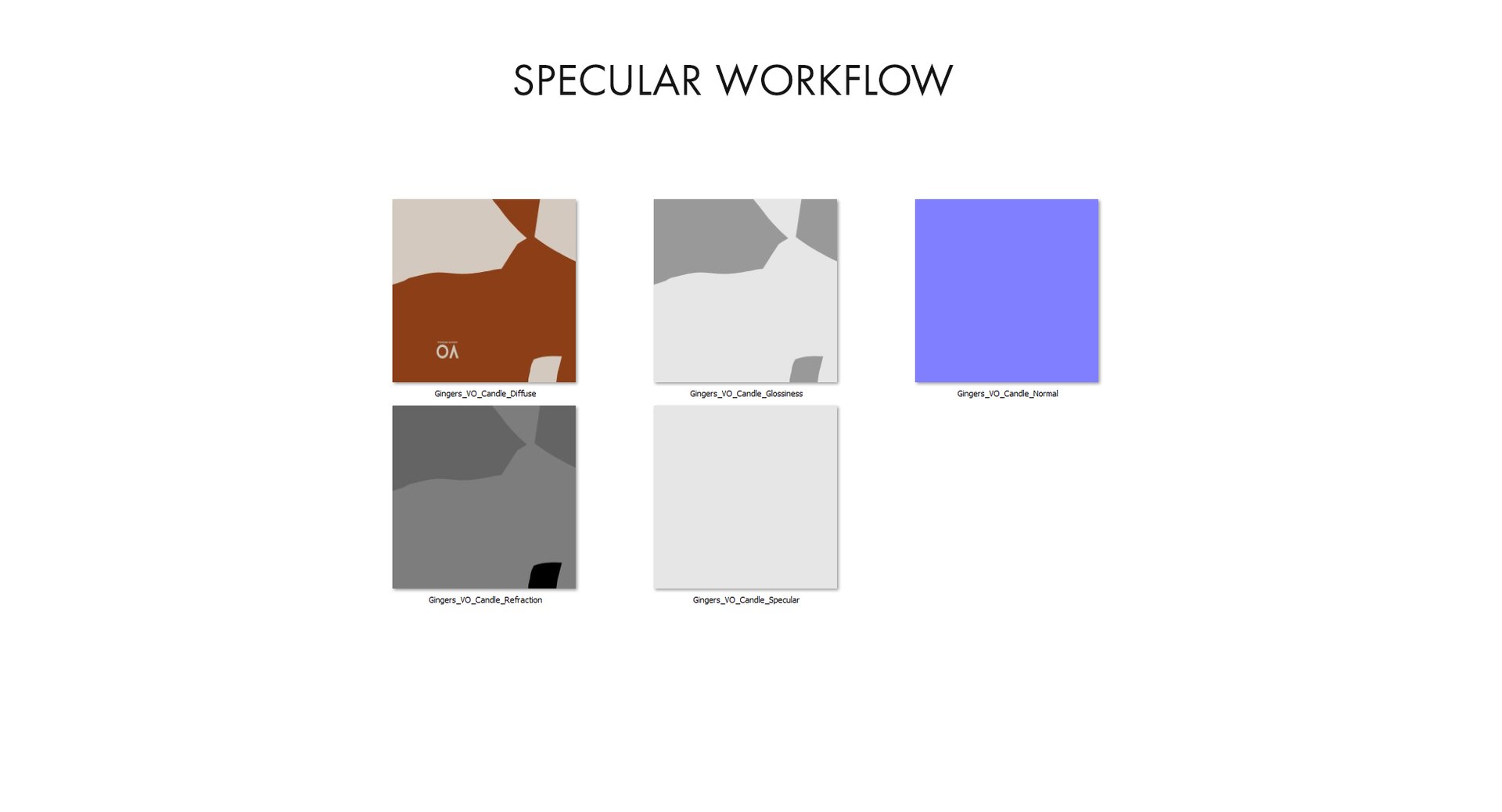 Realistic Gingers Vo Candle 3D Model - TurboSquid 1452273