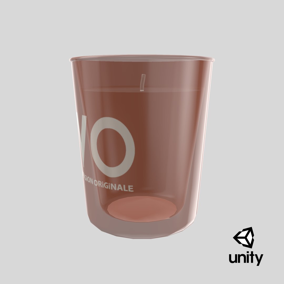 Realistic Gingers Vo Candle 3D Model - TurboSquid 1452273