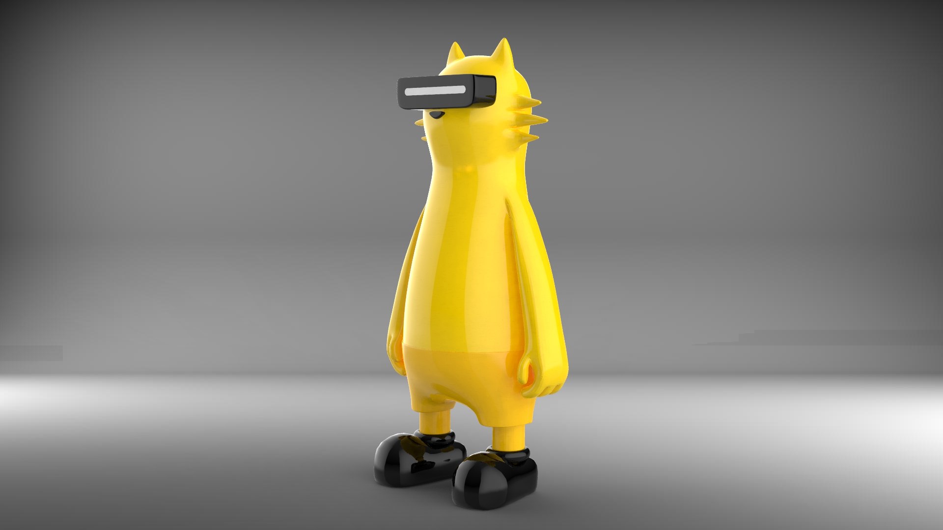 Realme Mascot, Realmeow 3D Model - TurboSquid 1727341