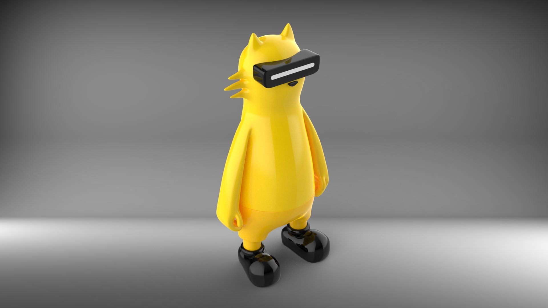 Realme Mascot, Realmeow 3D Model - TurboSquid 1727341